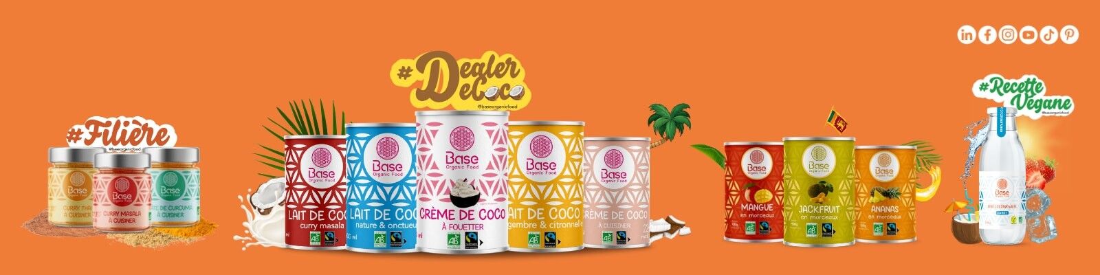 Buy Base Organic Food wholesale products on Ankorstore