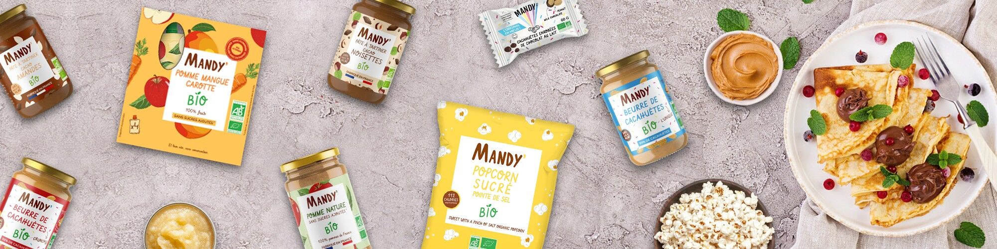 Achat produits MANDY' & PRODUITS BIO en gros sur Ankorstore