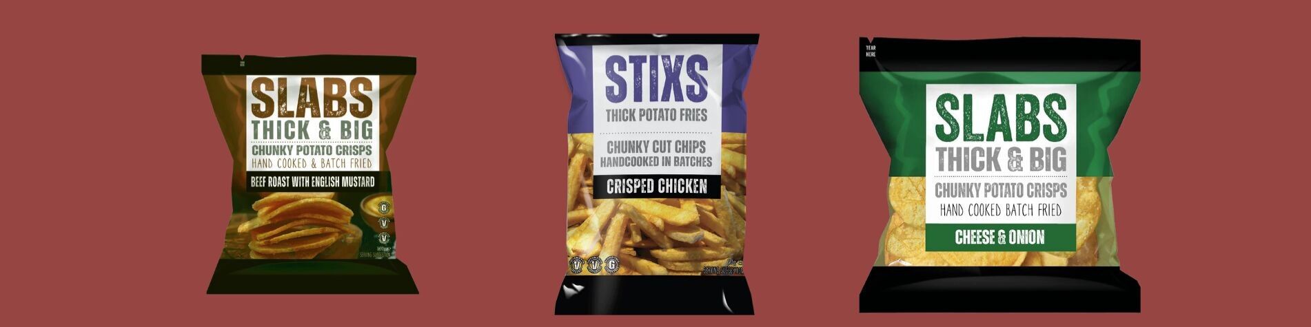 Buy SLABS crisps wholesale products on Ankorstore