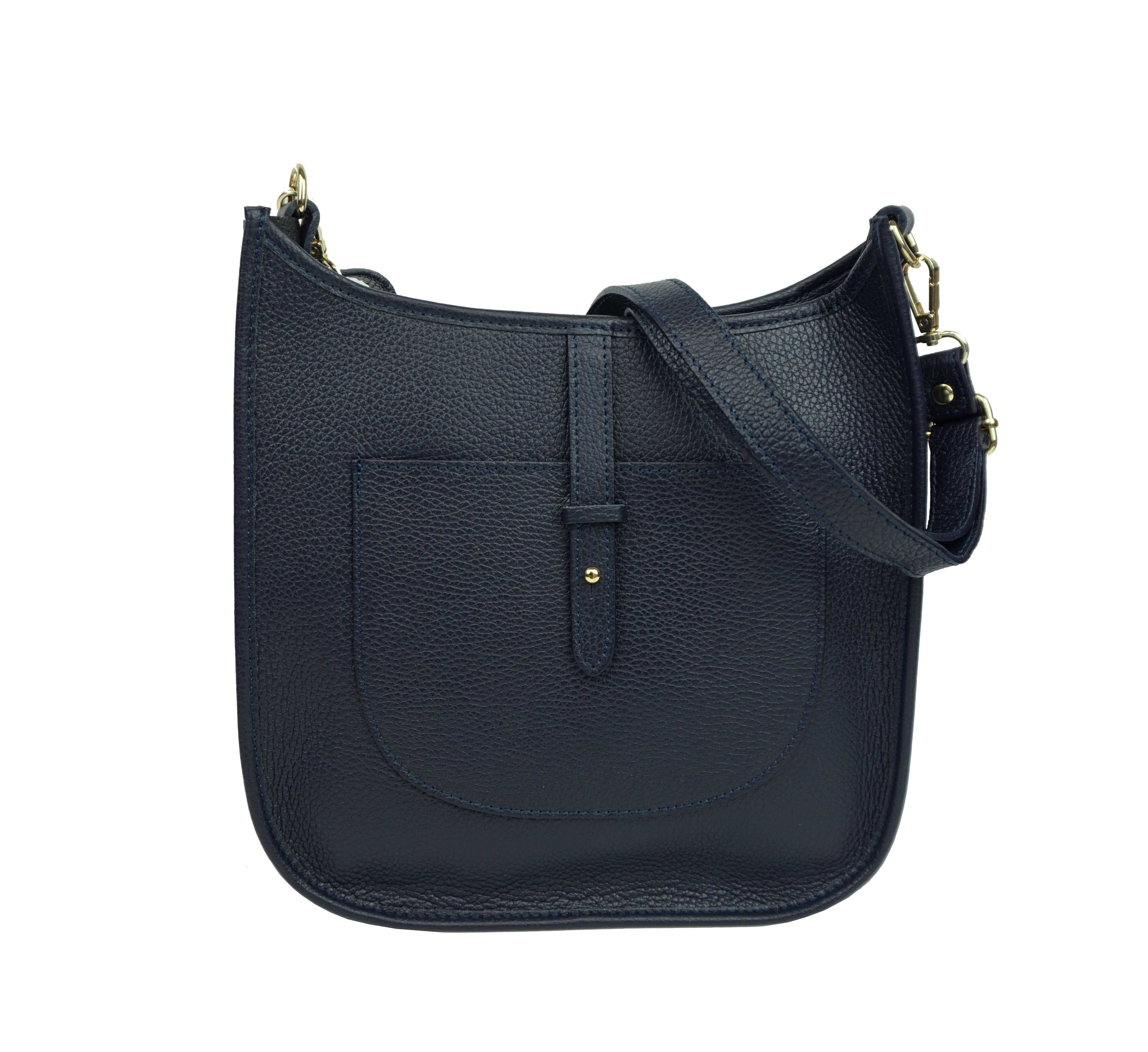 Buy wholesale Navy leather shoulder bag Laly