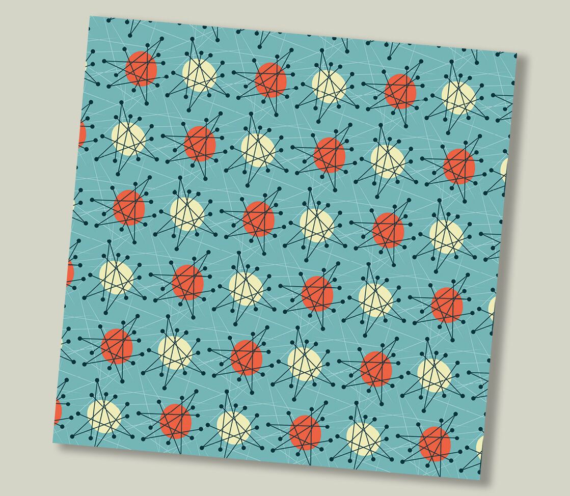 Buy wholesale Retro Pattern greeting / note card - 9