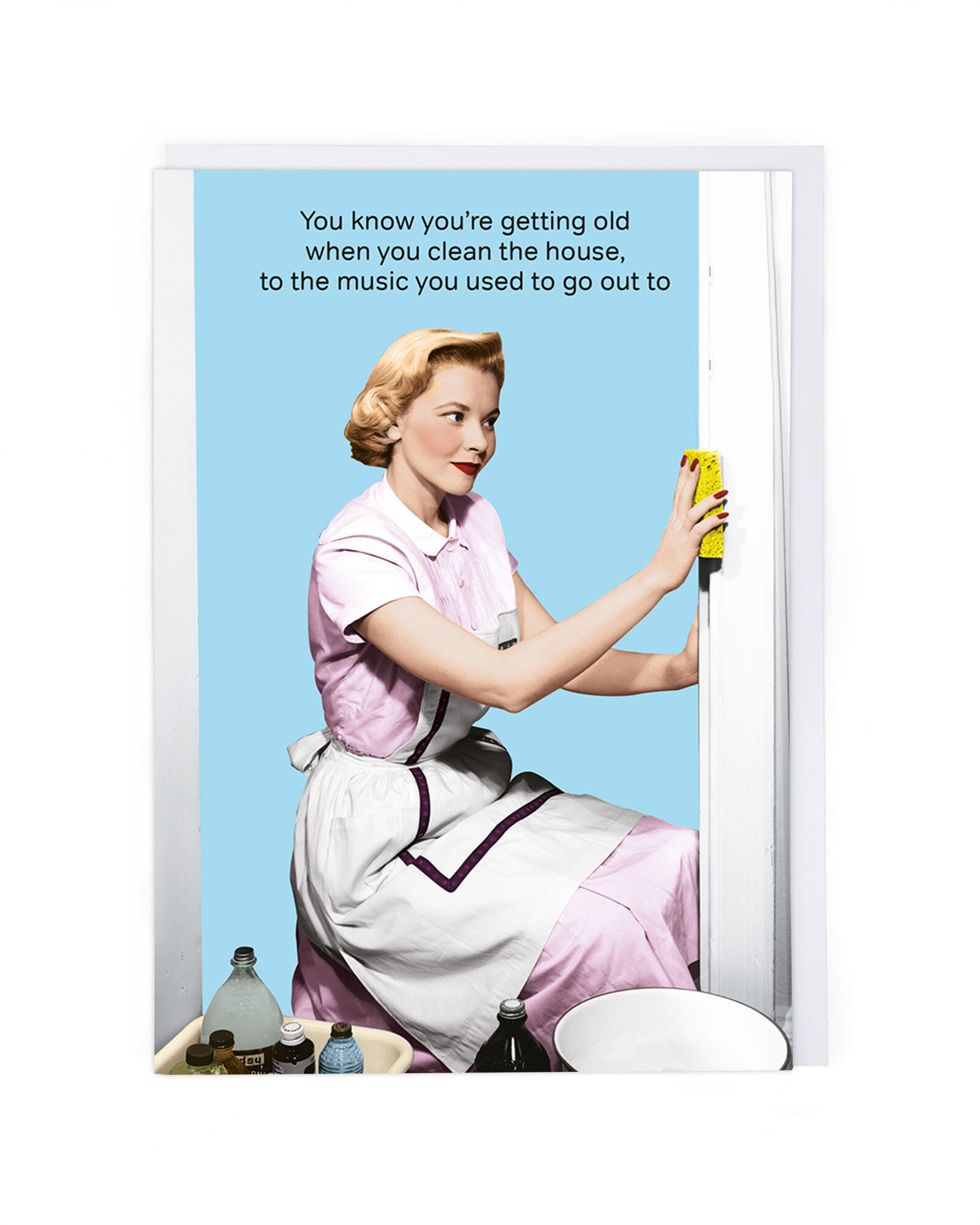 Buy wholesale Clean The House Birthday Card