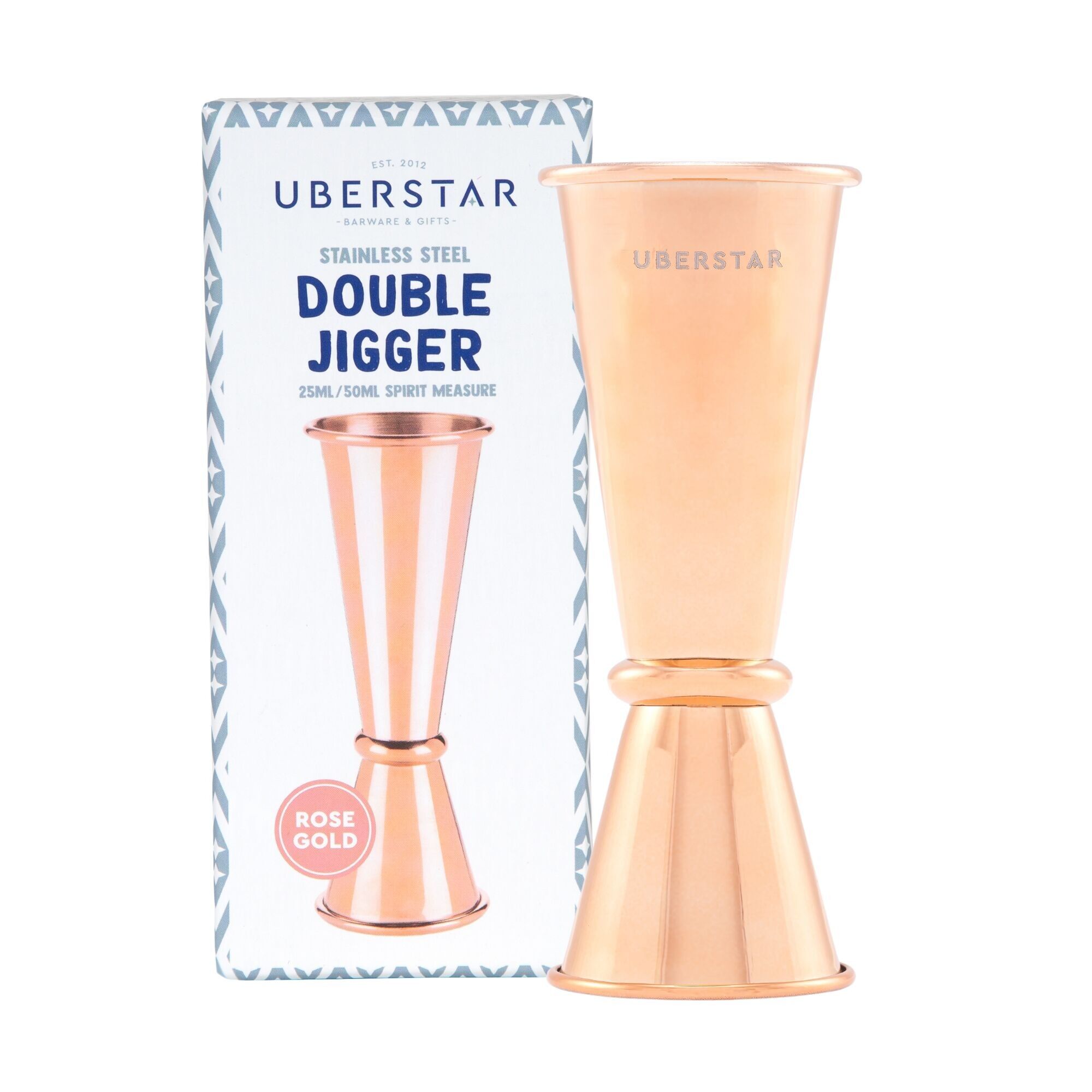 Buy wholesale Double Jigger Spirit Measure - Rose Gold