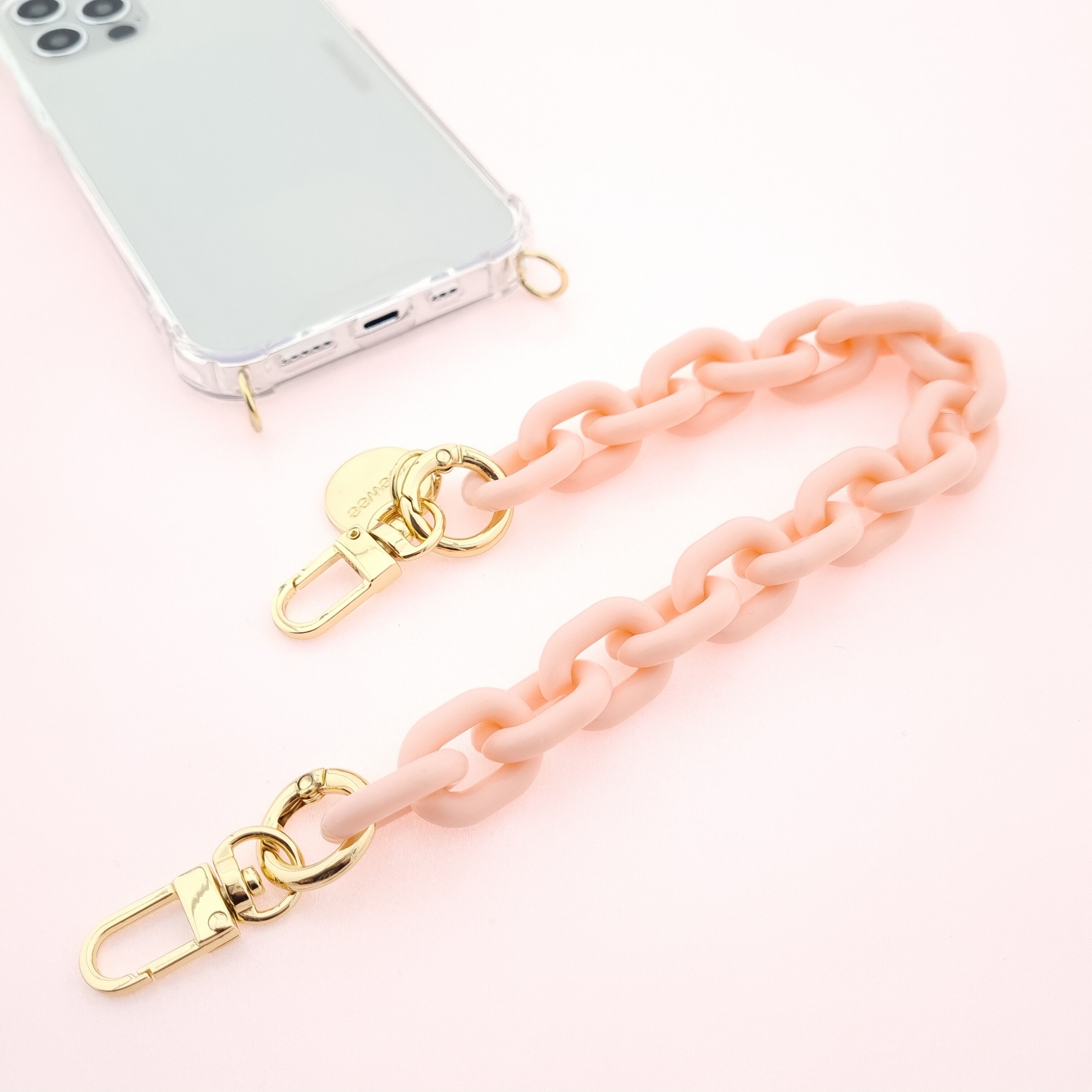 Buy wholesale Acrylic Handy Strap POP-ART: Powder Pink