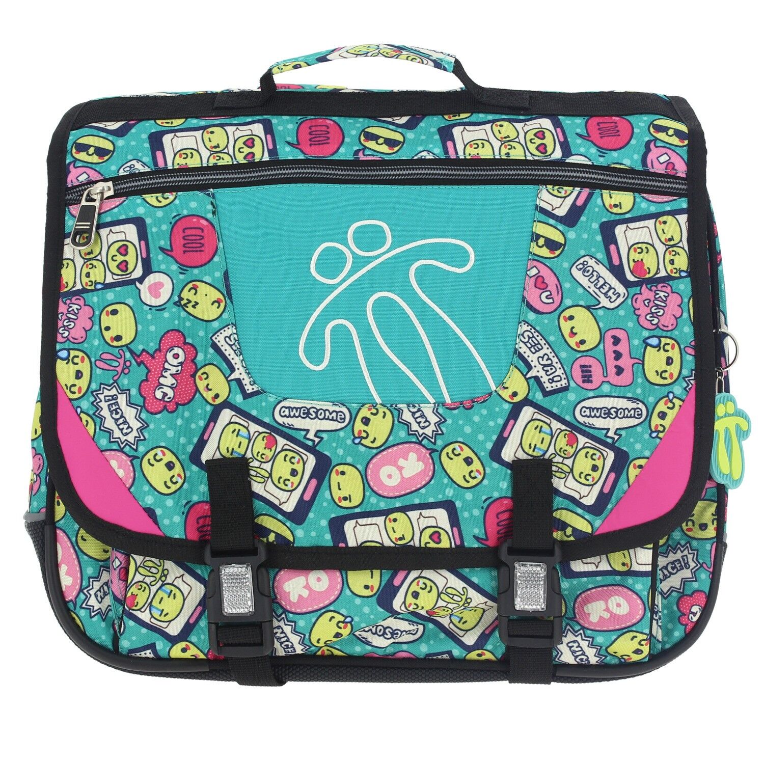 Buy wholesale School backpack - Green Scissors_7