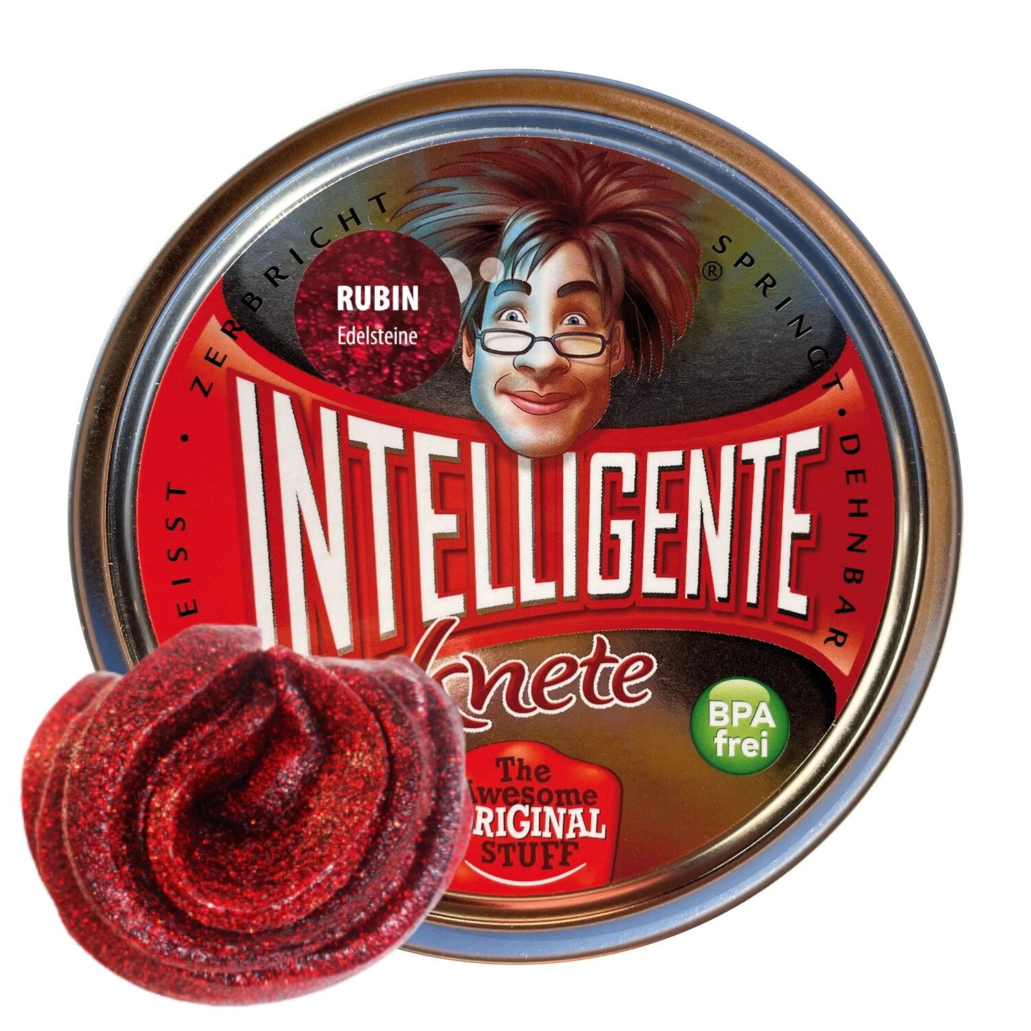 Buy wholesale INTELLIGENT putty - Ruby intense deep glitter effect