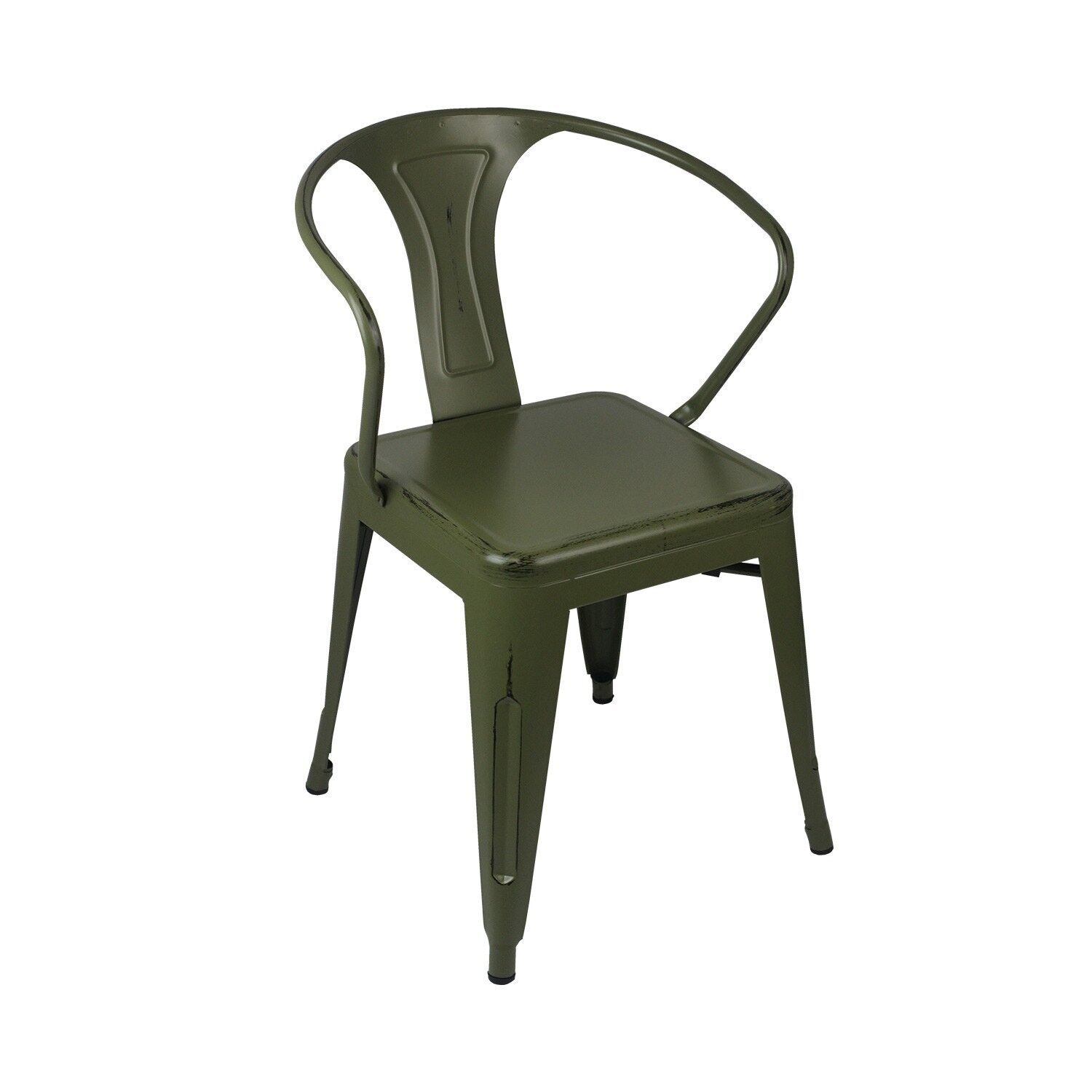 Buy wholesale STRONG Vintage GREEN Metal Chair with industrial design ...