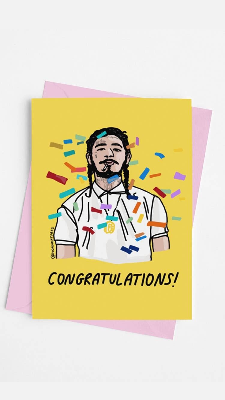 Buy wholesale Malone Congratulations - Card