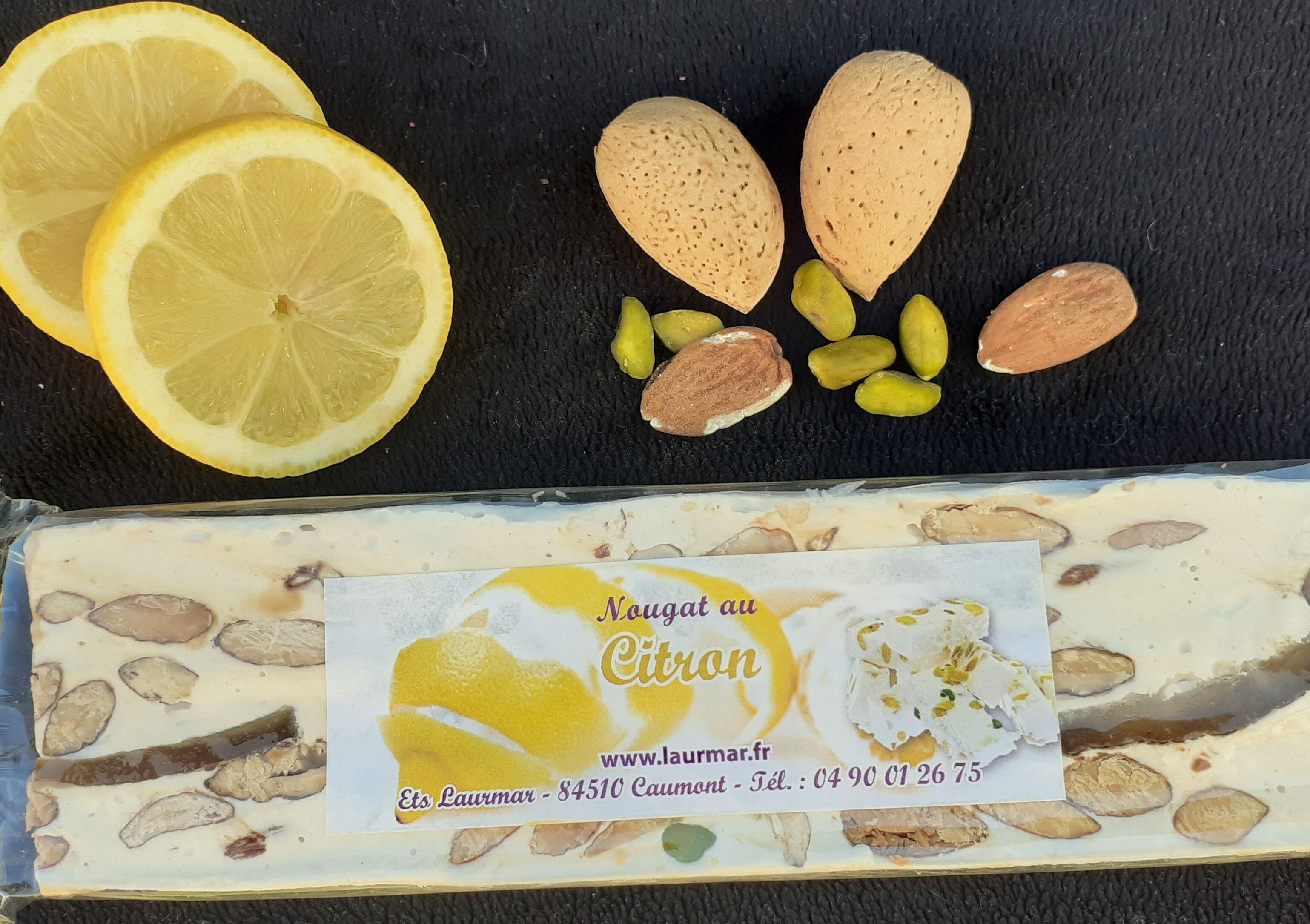 Achat Barre de 200 g de Nougat blanc tendre de Provence aux Écorces de ...