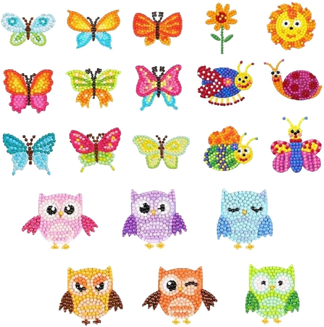 Buy wholesale Diamond Painting Sticker DIY Kit - 21 Pack