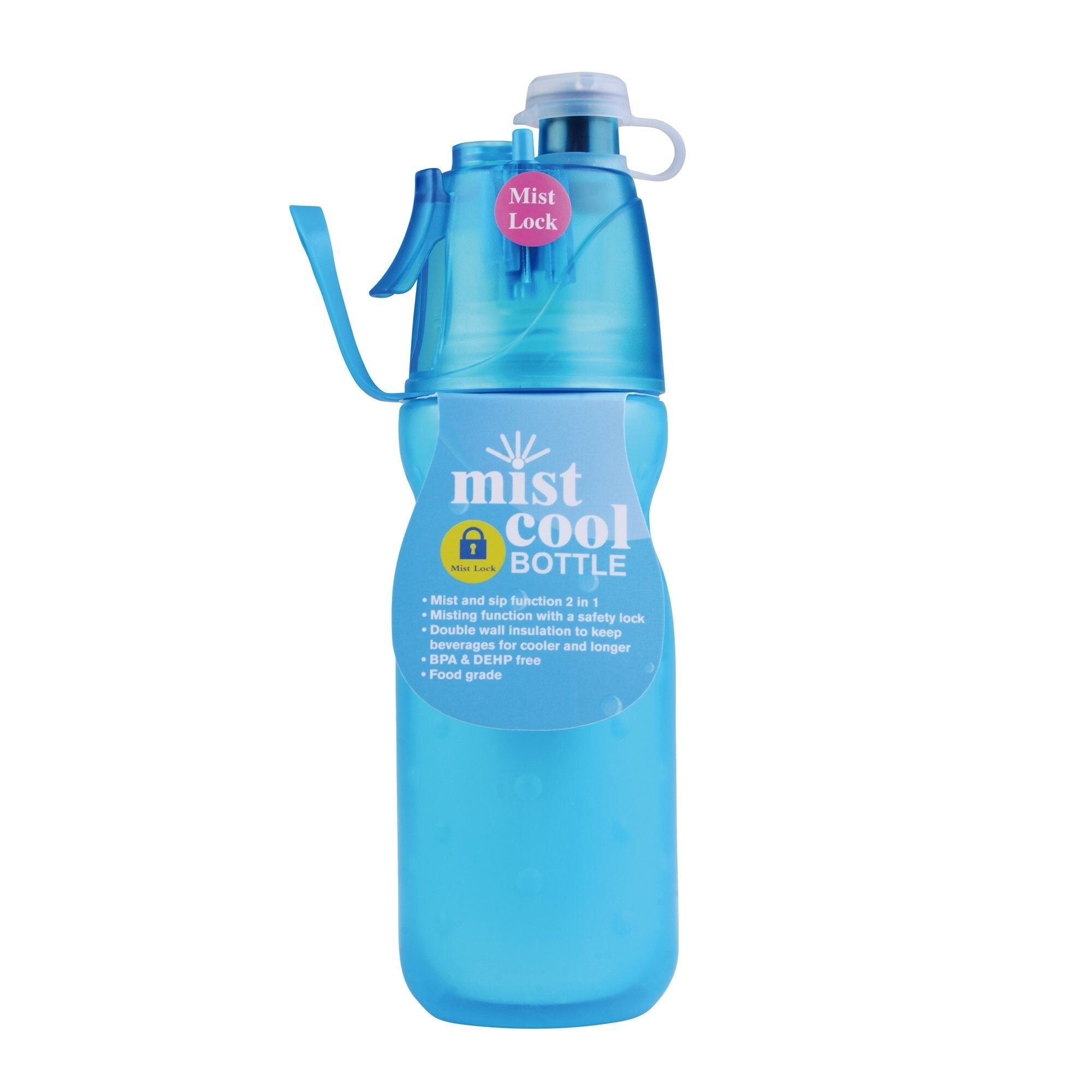 Buy wholesale Mist Lock Spray Bottle Blue 470ML