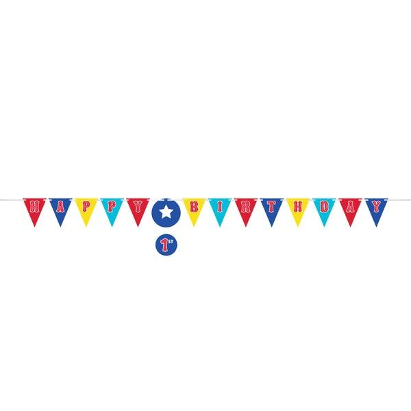 Buy wholesale Circus Party Ribbon Banner