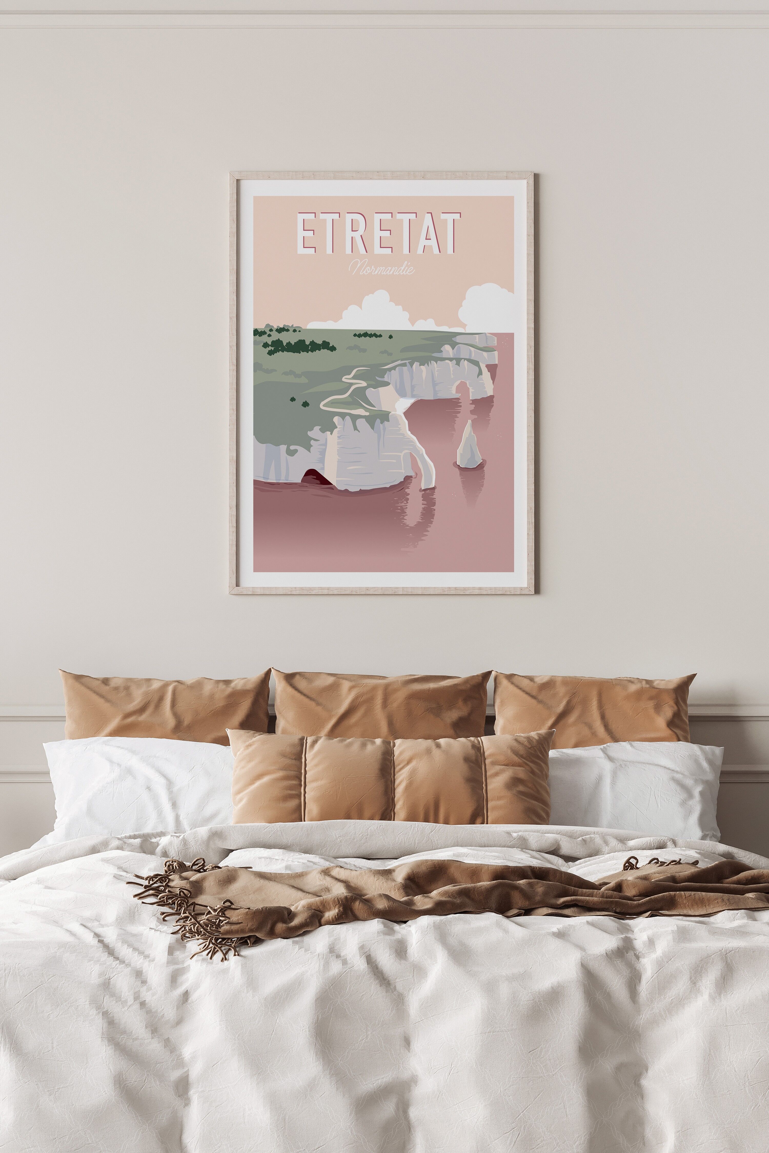 Achat Affiche etretat en gros