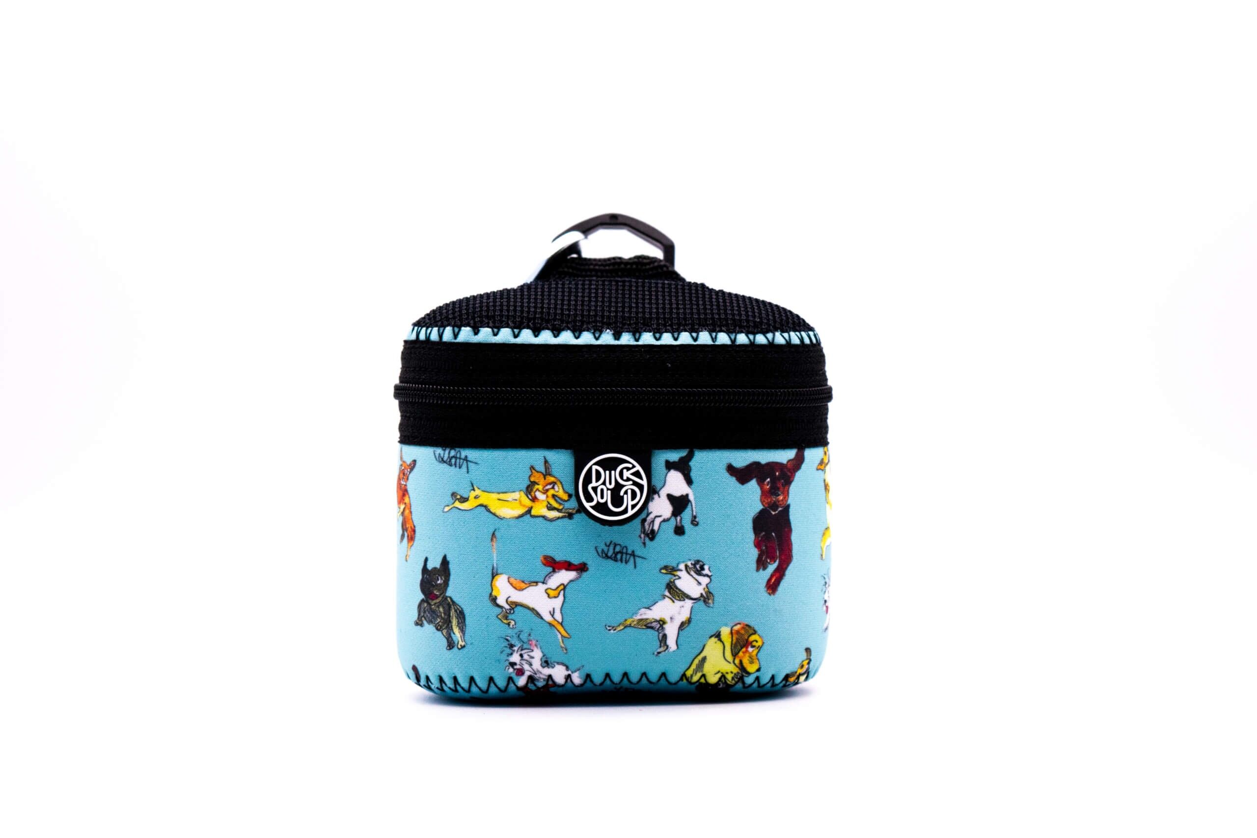 Achat Sac à friandises Jo Scott Leaping Dog bleu clair en gros