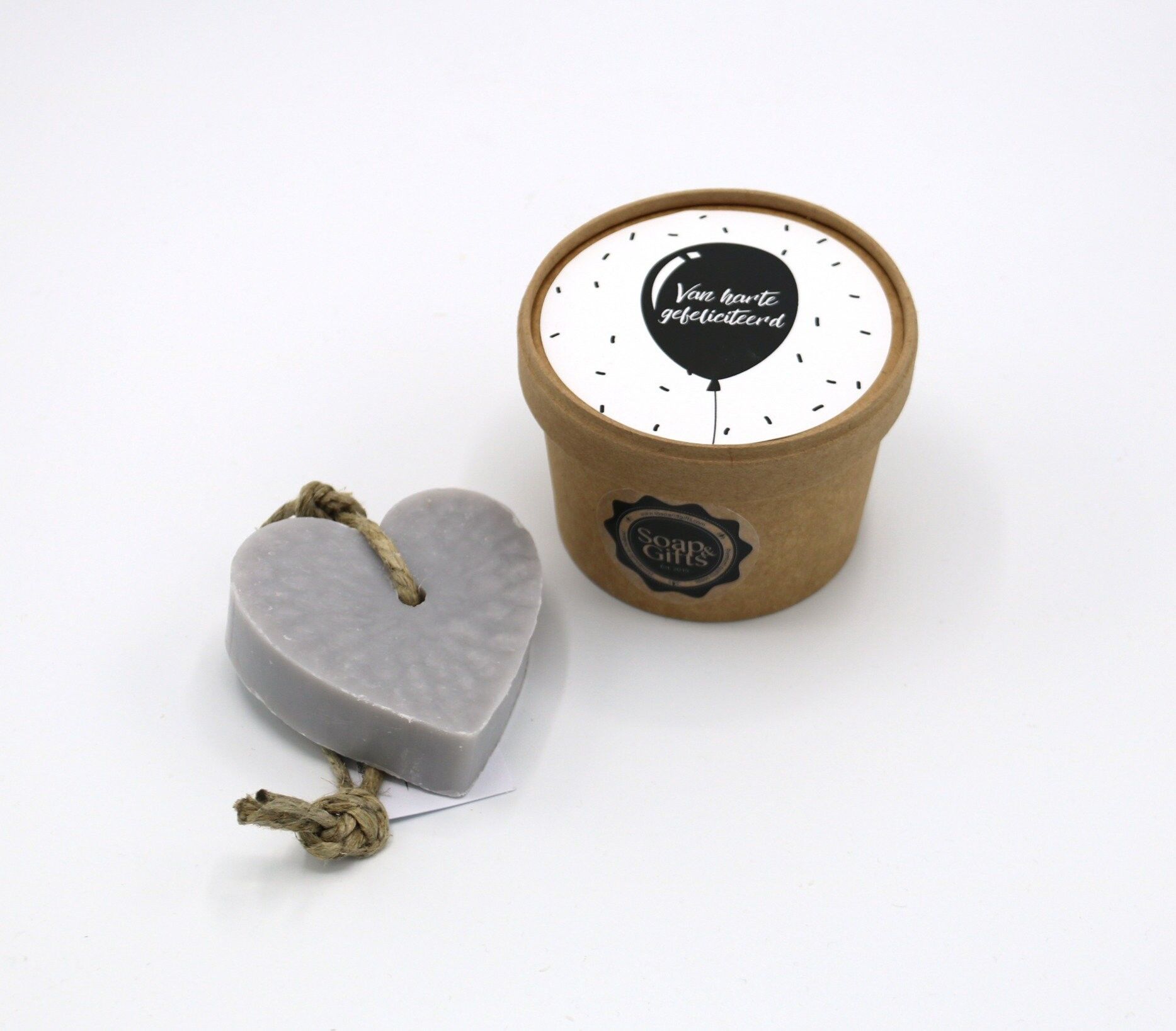 Buy wholesale 5 x Doosje Vol Hartzeep 'Van Harte Gefeliciteerd'