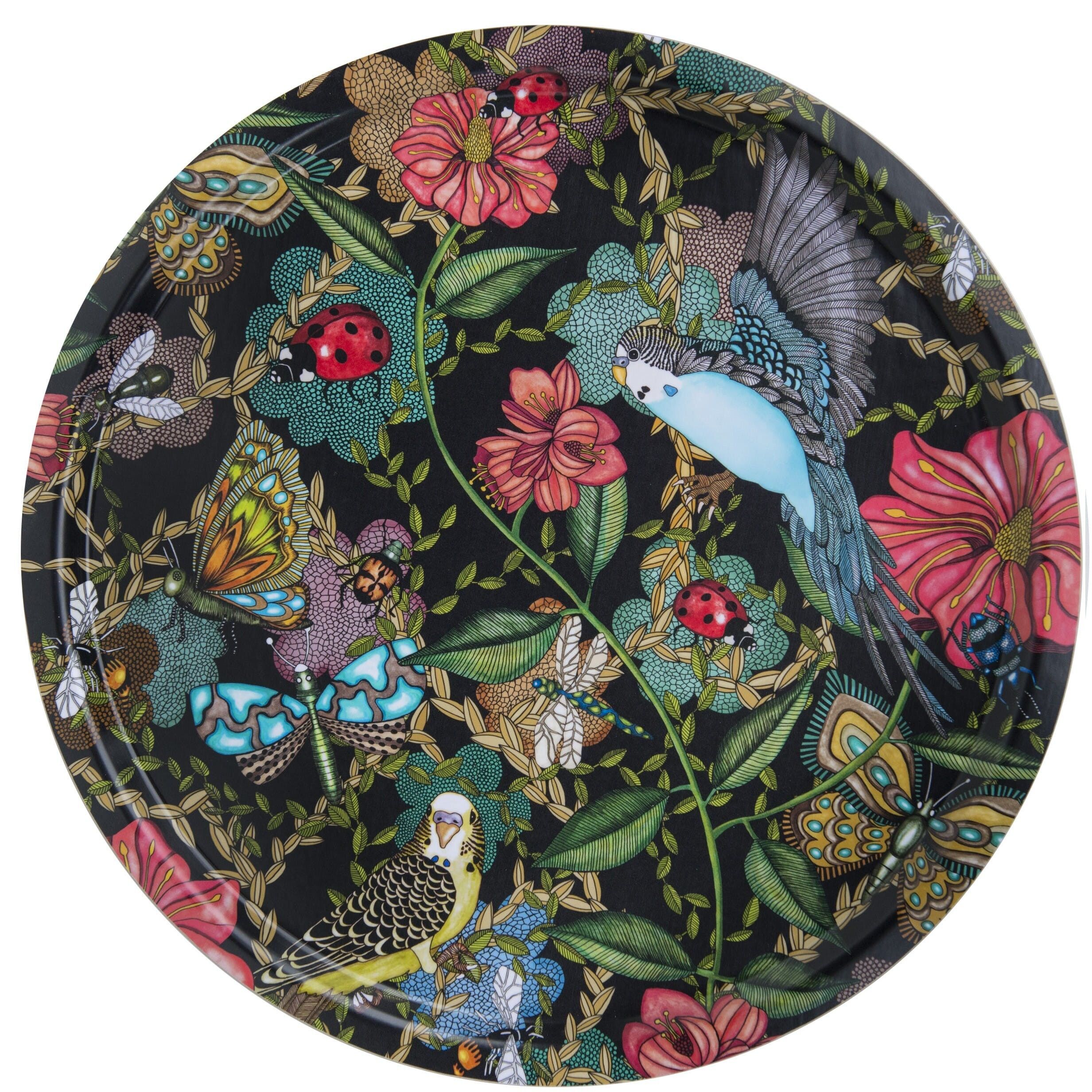 Buy wholesale Tray 38 cm Budgies black