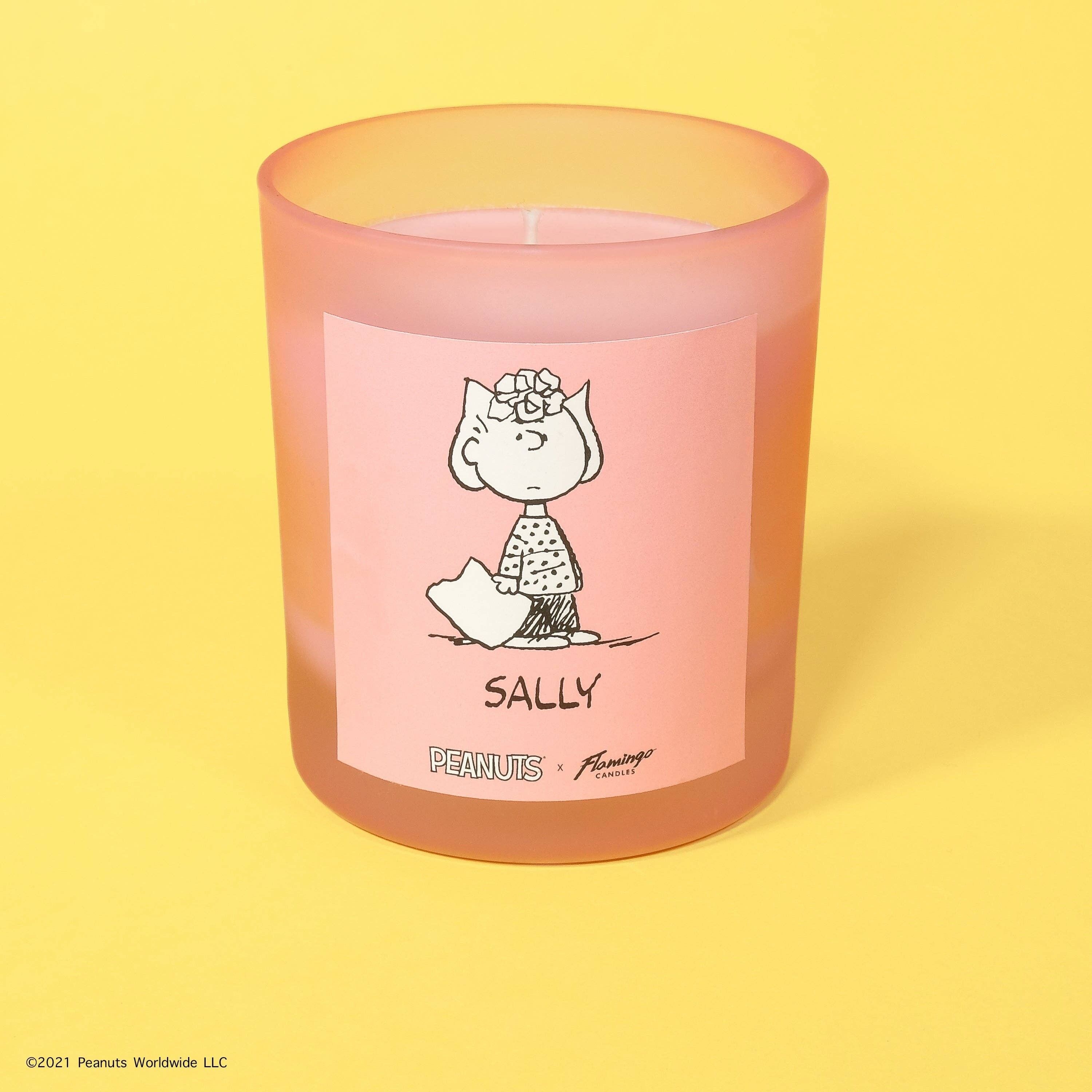 Buy wholesale Peanuts x Flamingo Candles Strawberry Candy Sally Frosted