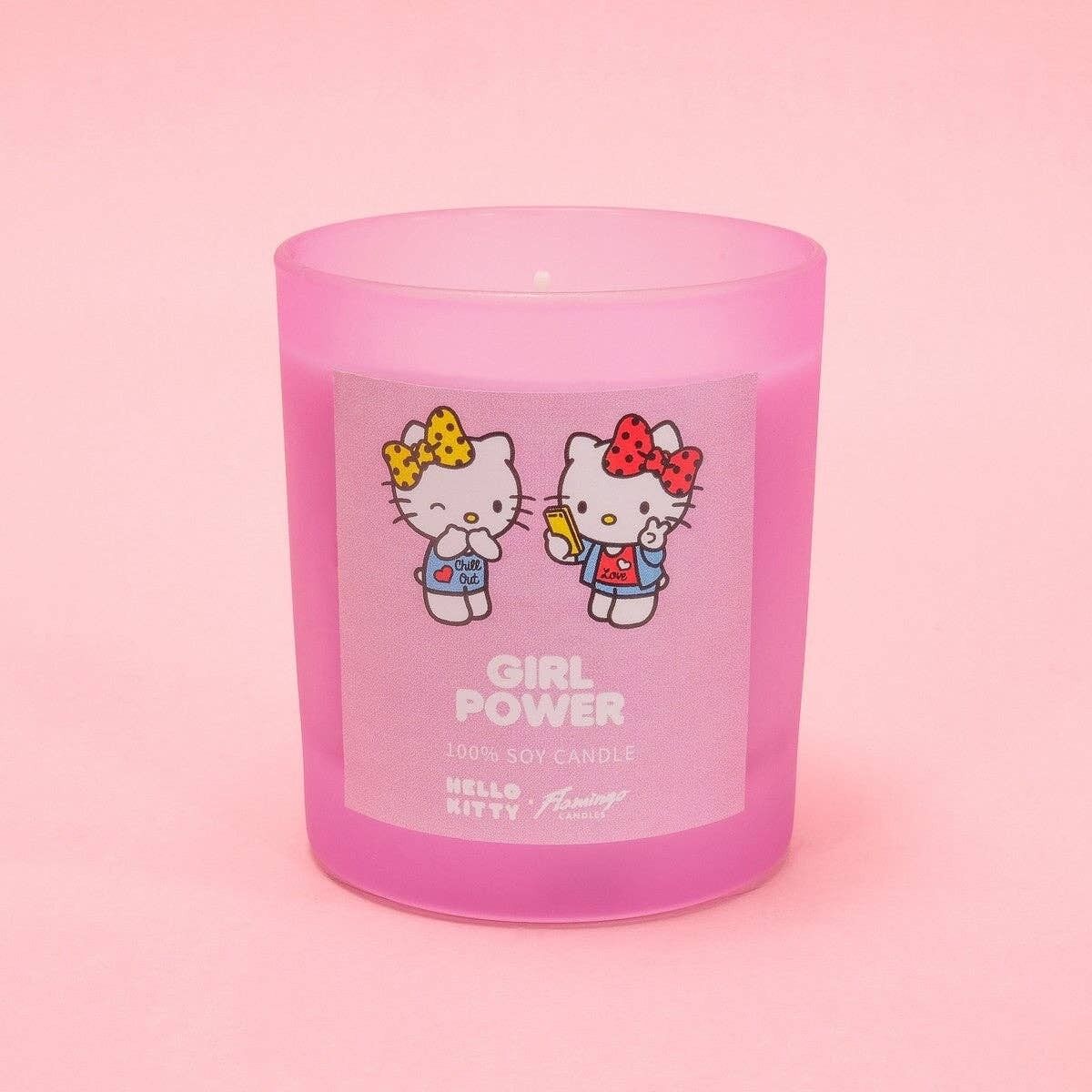 Compra Vela de Hello Kitty x Flamingo Candles Sugar Berry Girl Power al ...