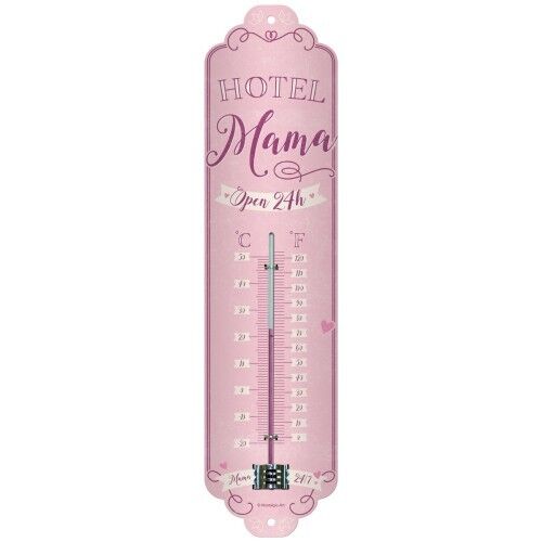 Buy wholesale Thermometer 6.5x28 cm. Word Up Hotel Mama