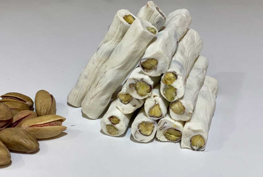 Buy wholesale Pistachio Milk Finger Turkish Delight - 1000 Gr