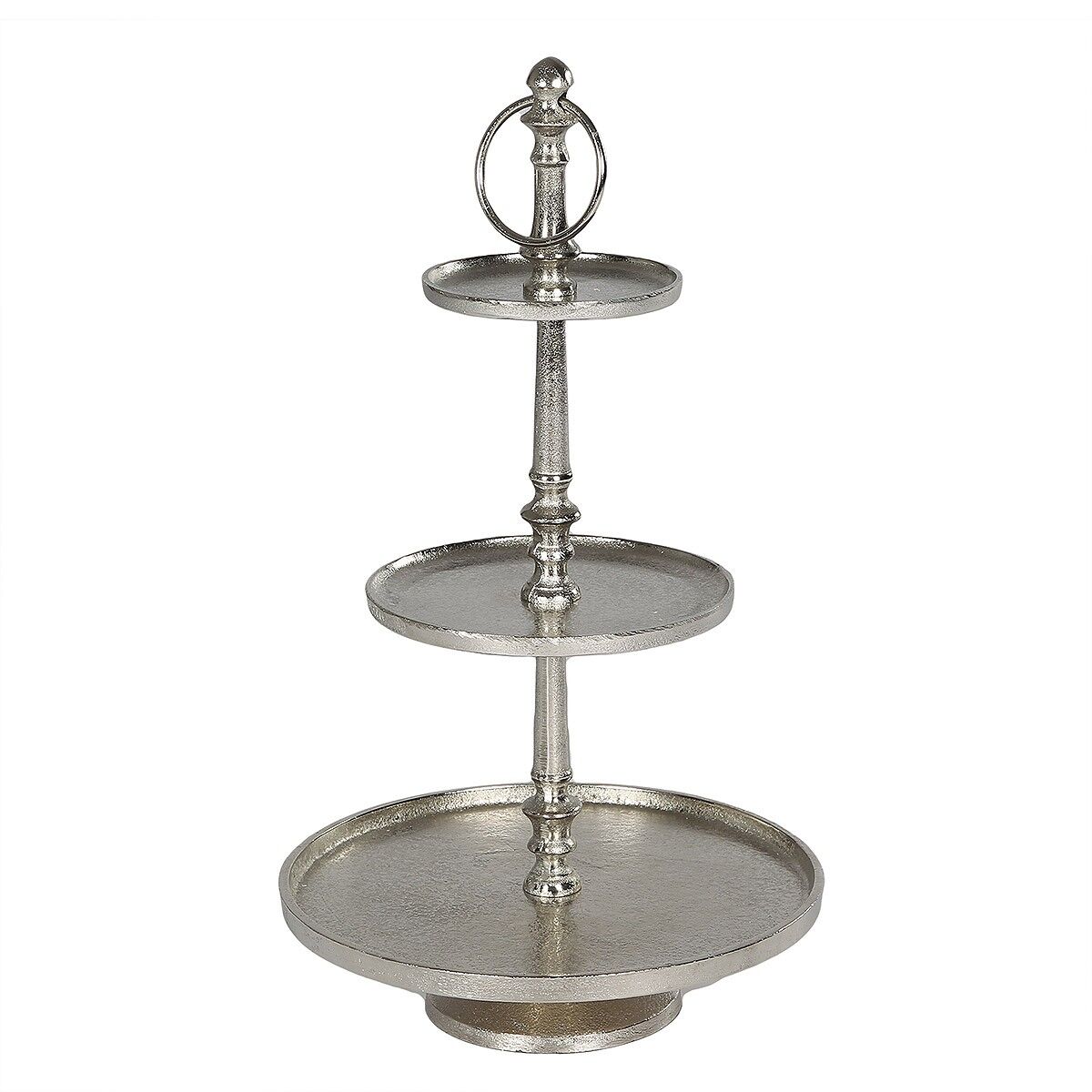 Buy wholesale Cake stand 3 tiers silver