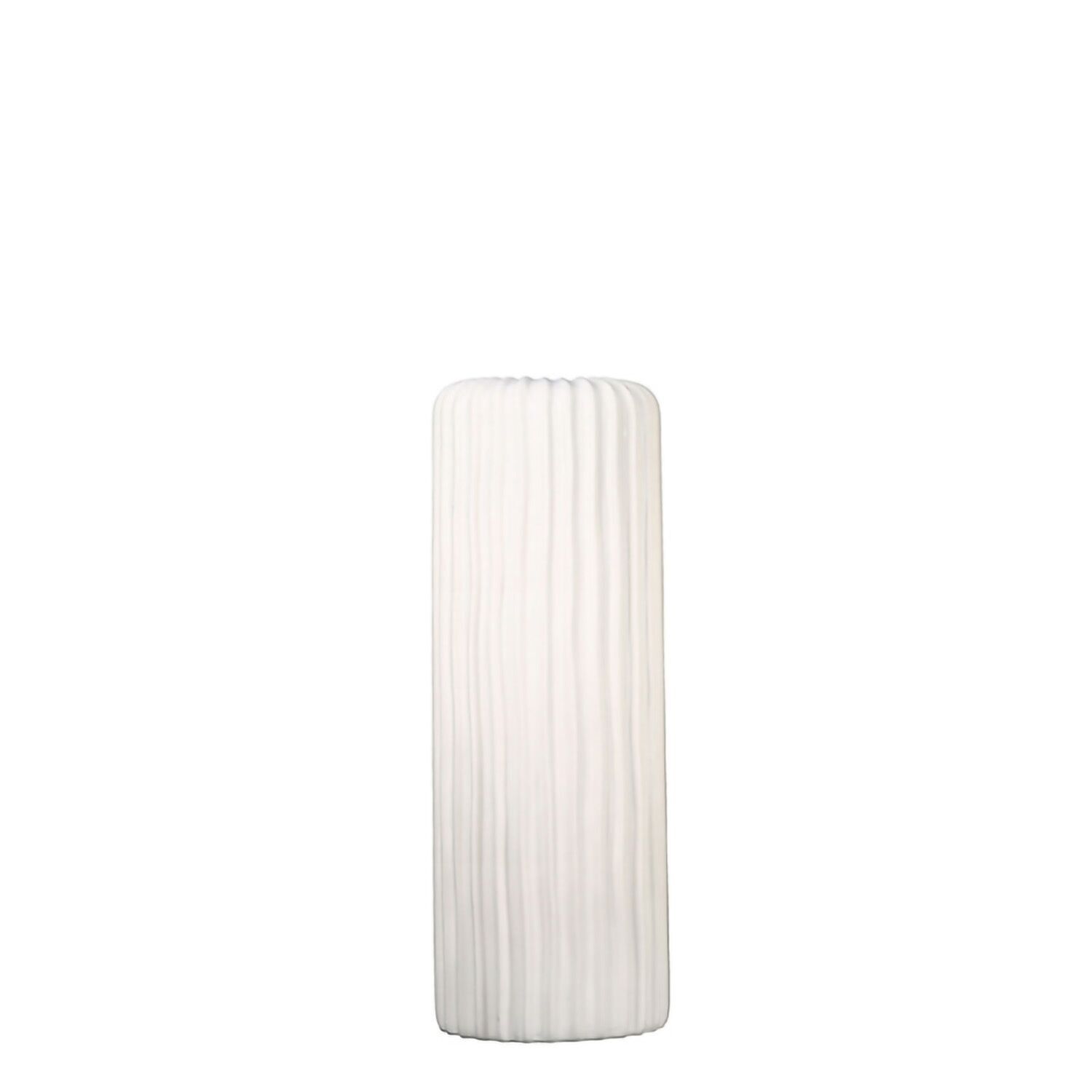 Achat Vase "Fjord" Kera.blanc mat4084 en gros