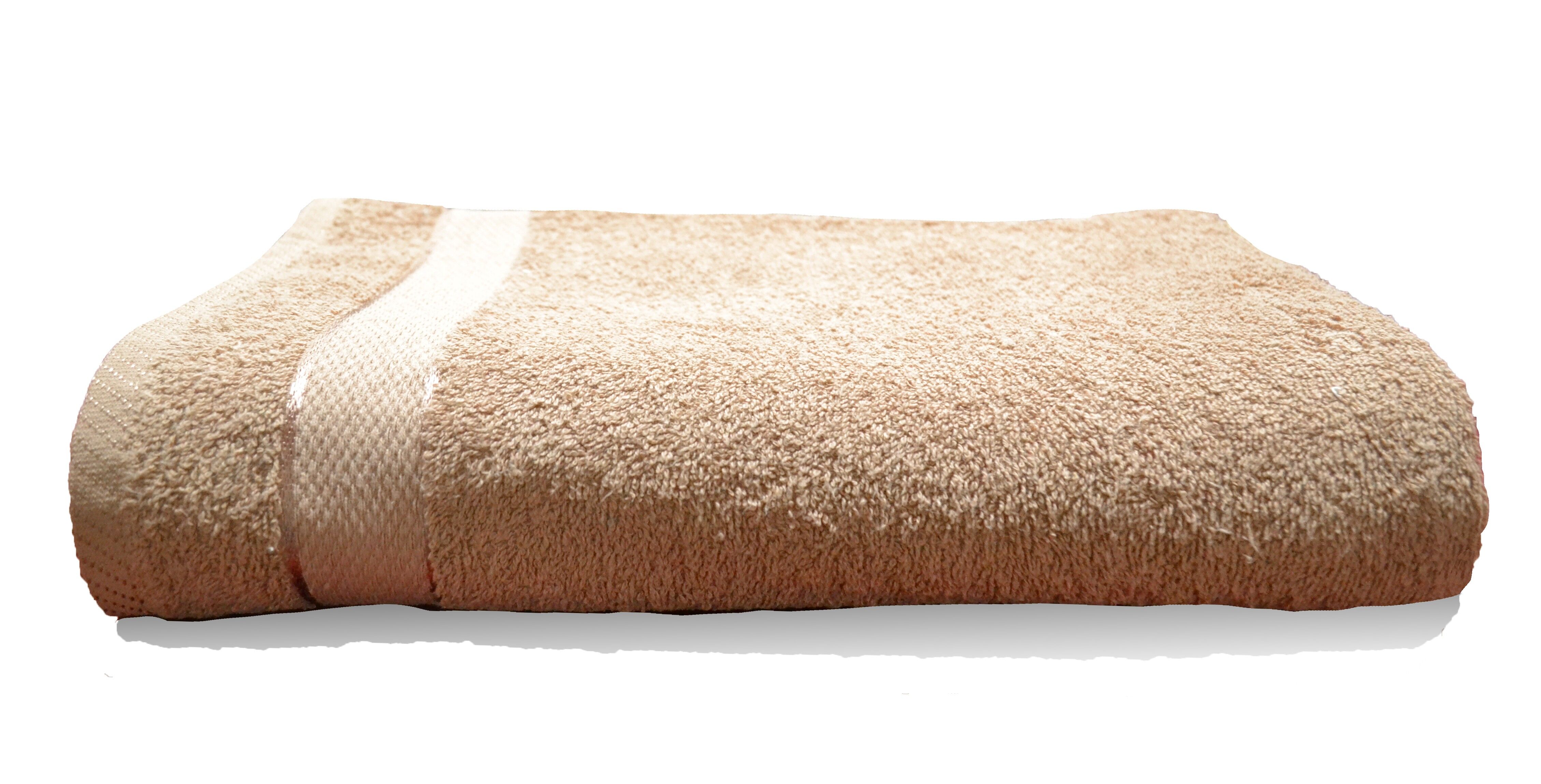 Achat Maxi drap de bain 100x150 cm 380 gr/m2 BEIGE en gros