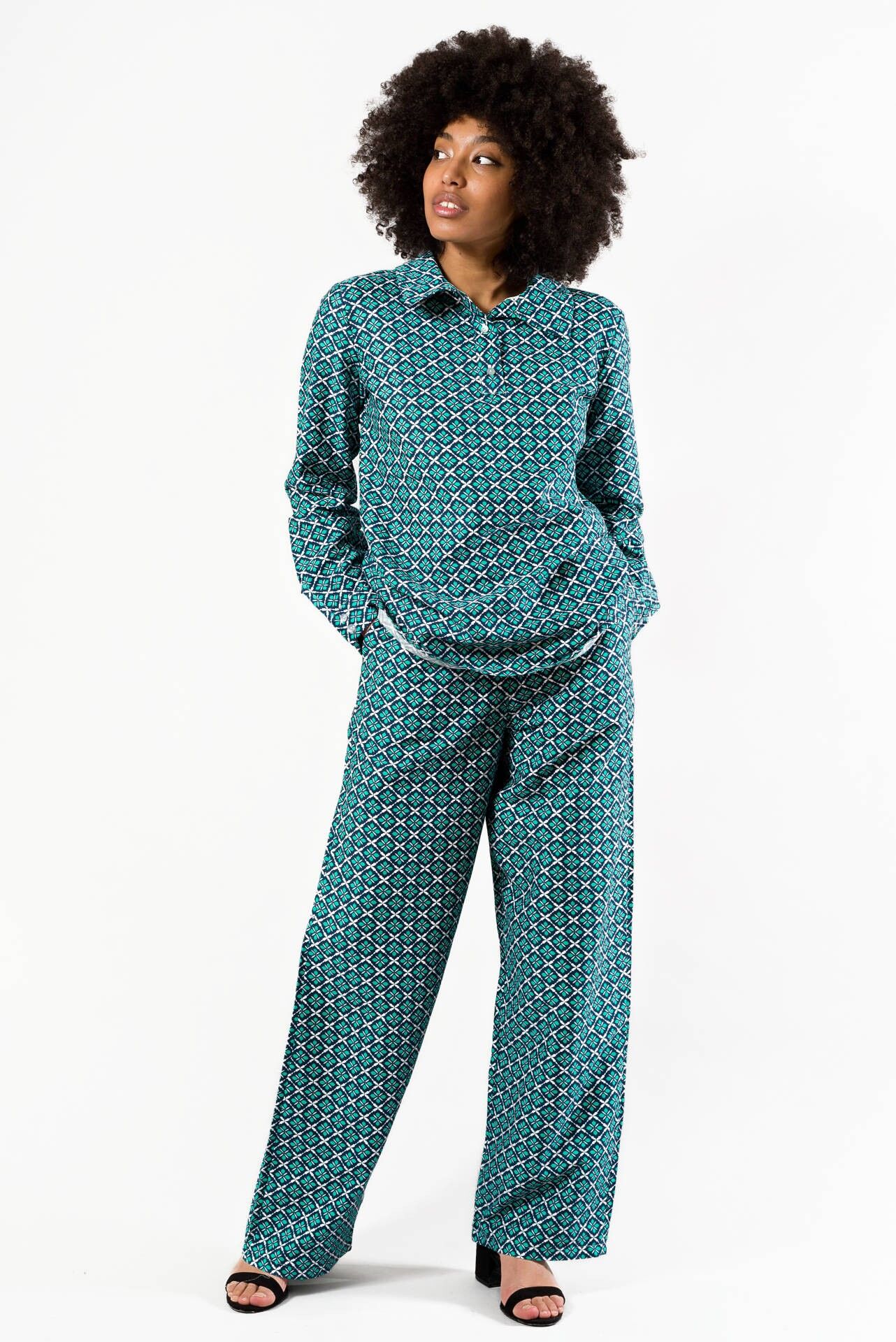 Buy wholesale Blouse & Trousers Set