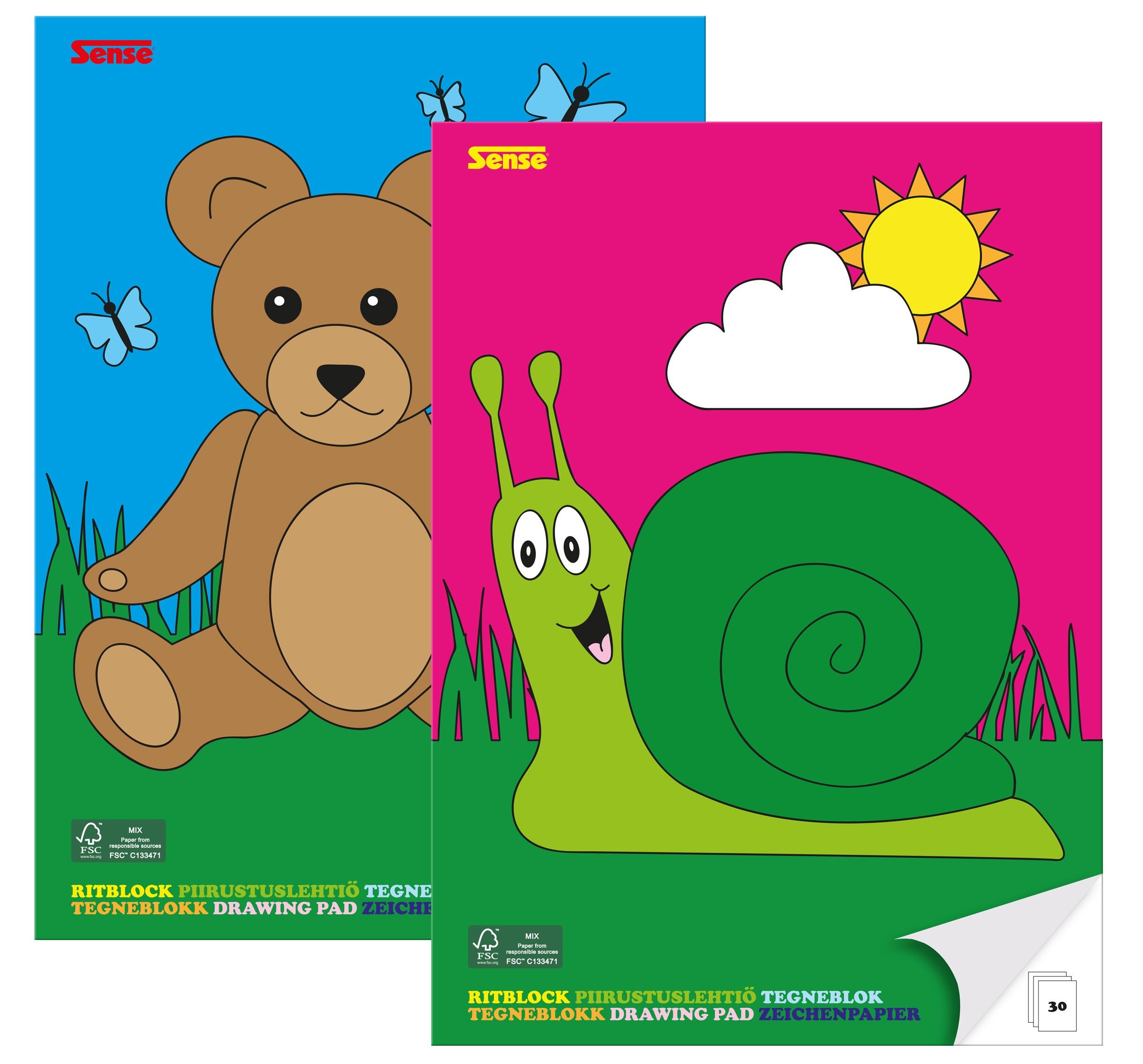 Buy wholesale DRAWING PADS FSC A4 30 BL