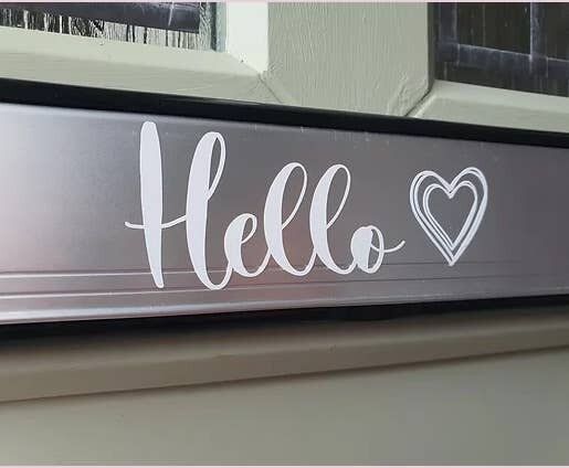 Buy wholesale Hello Letter box sticker