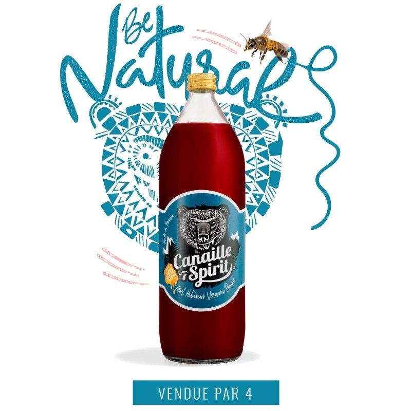 Buy wholesale Honey, Hibiscus, Verbena, Apple Drink - 1L