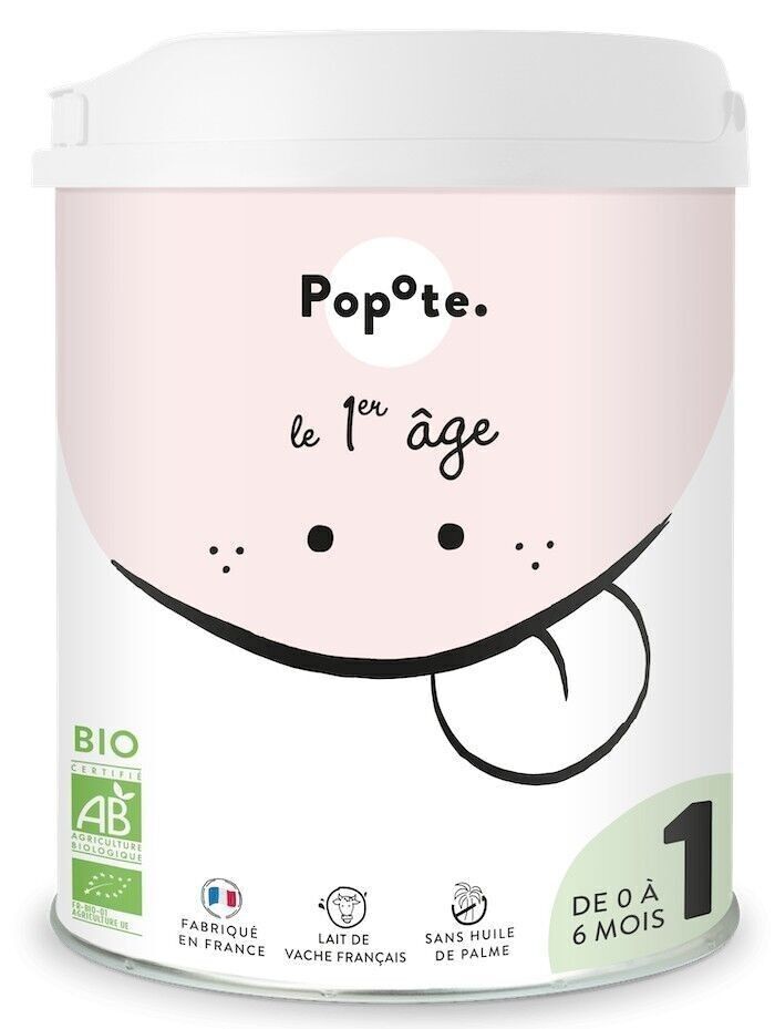 Buy wholesale Popote Organic Infant Milk for 1st Ages - 800g box