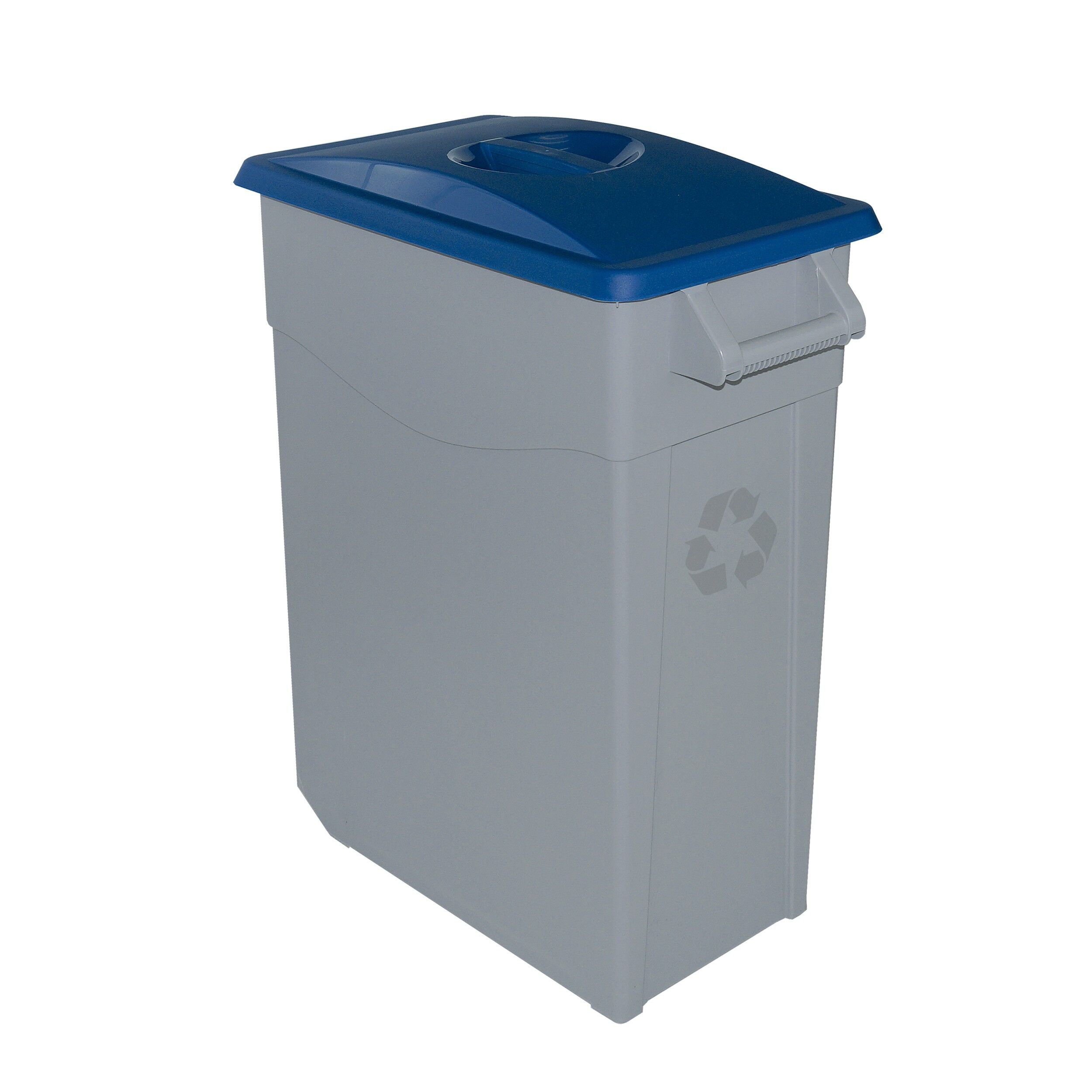 Buy wholesale Zeus waste container closed 65 liters. Color blue.