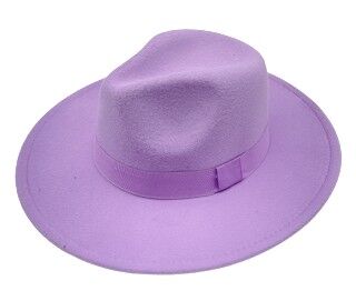 Buy wholesale Lilac Felt Fedora