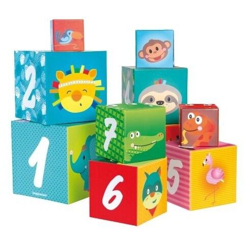 Achat Jeu de cubes empilables pour bébé en gros