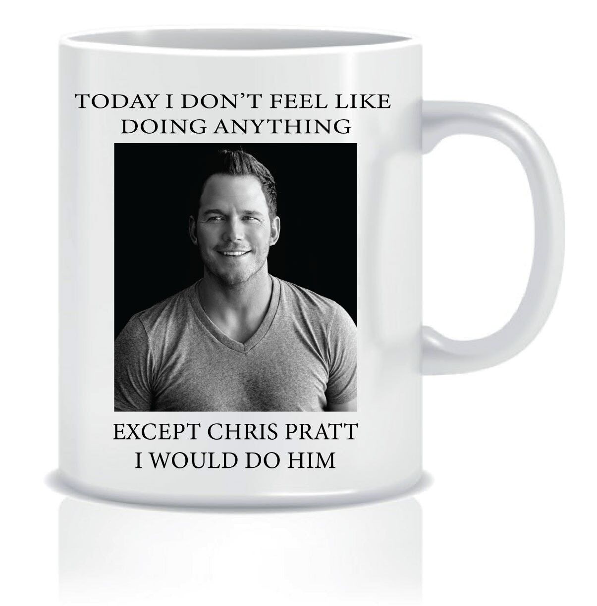 Buy wholesale Chris Pratt Mug - Novelty Gift Mug Her Female Celebrity ...