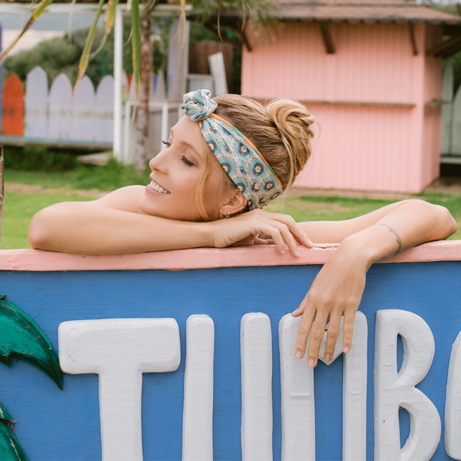 Achat Turban Lolita Mandala 2en1 Ecofriendly en gros