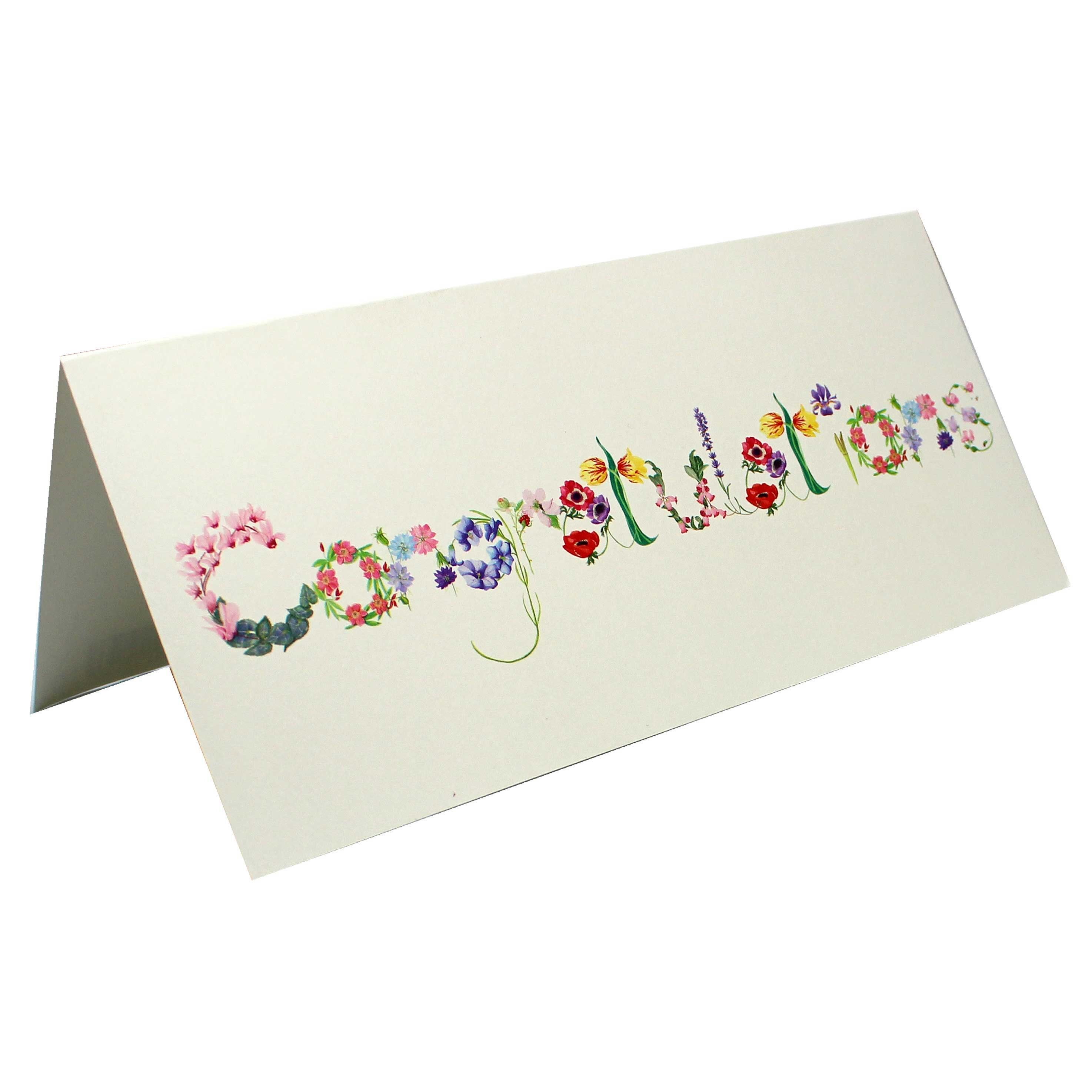 Buy wholesale Congratulations Long Card
