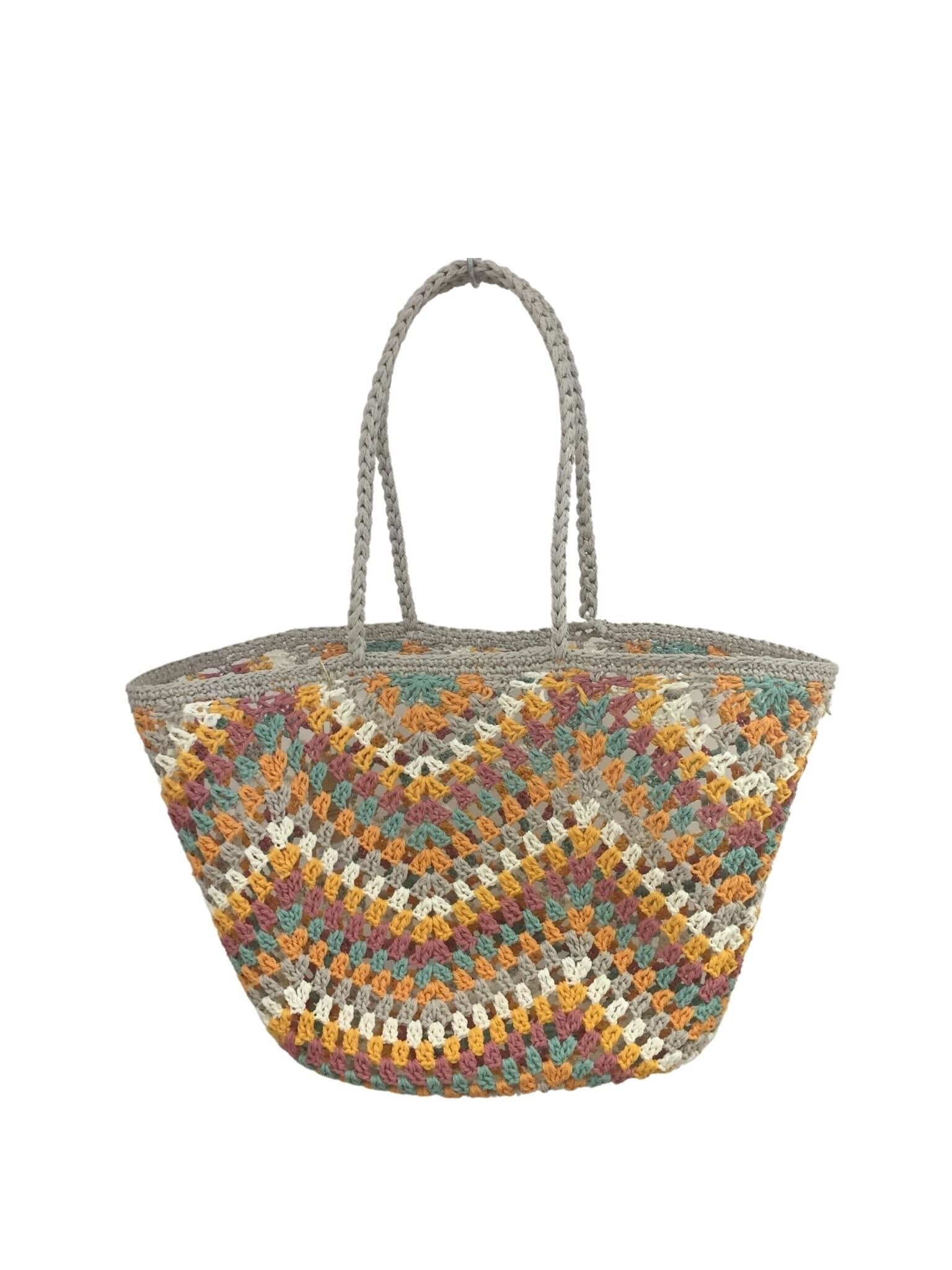 Achat Panier tressé taille L , Sac rafia , sac hobo , sac paille ...