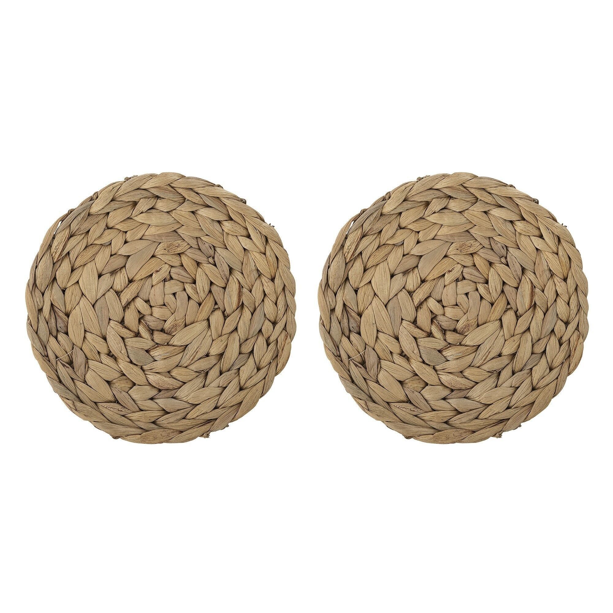 Buy wholesale Sammi Trivet, Nature, Water Hyacinth - (D20 cm, Set of 2)