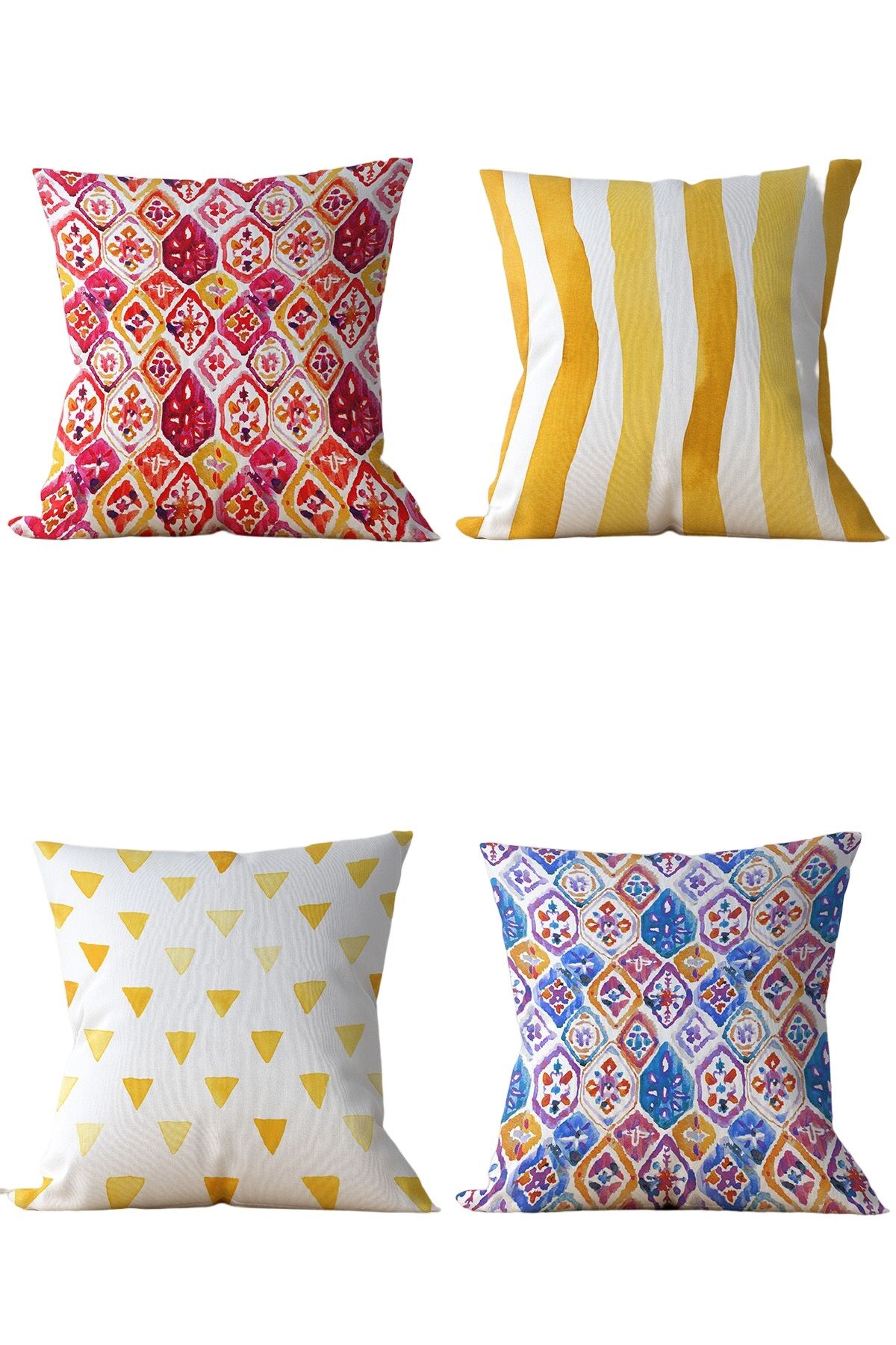 Buy wholesale Piece of Trend - Cushion - Both side design - Set of 4 ...