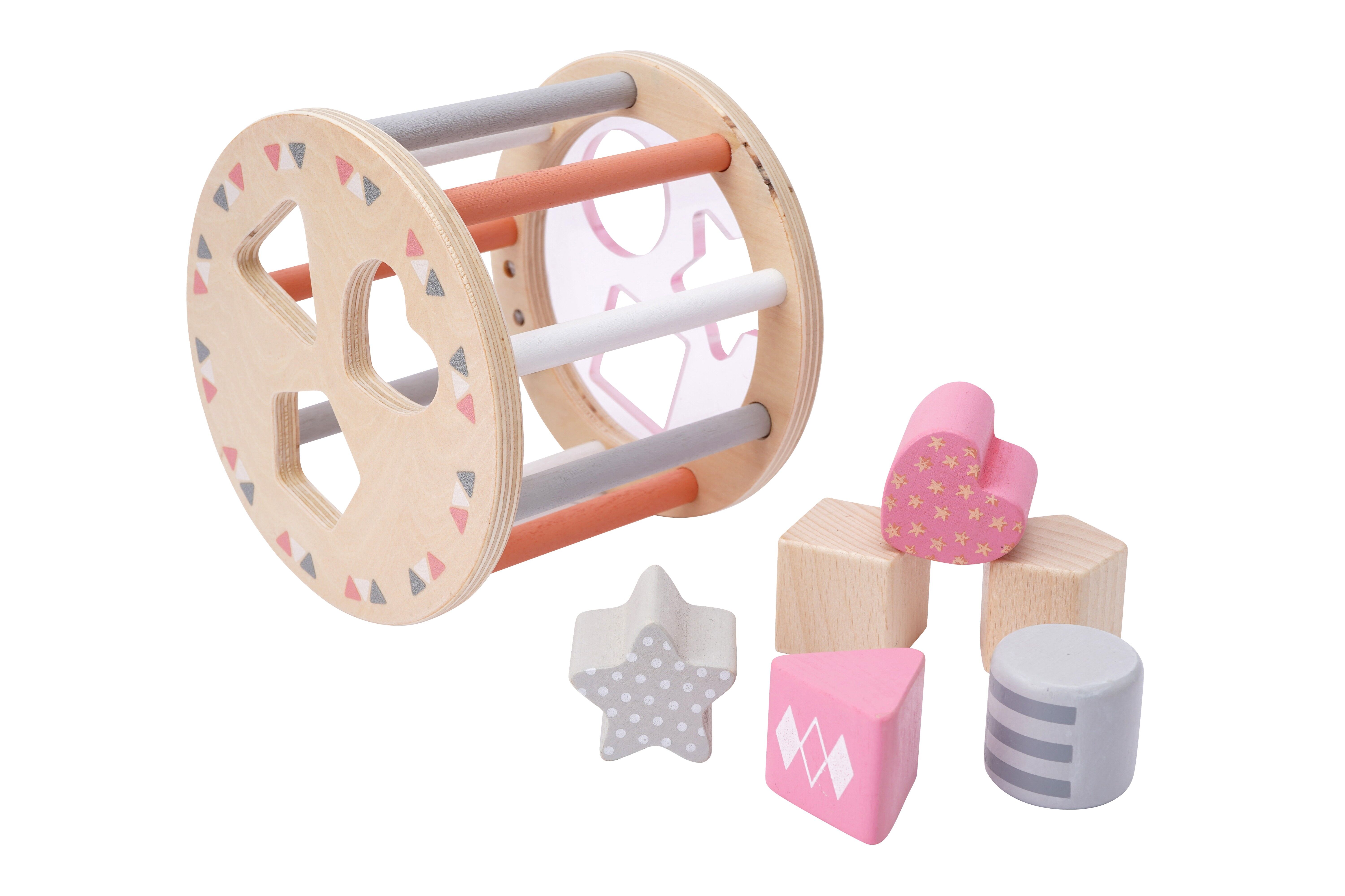 Buy wholesale Little Tribe Pink Roly Poly Shape Sorter