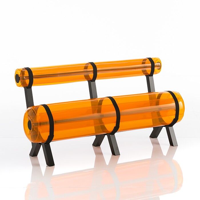 Buy wholesale ZIBA orange bench 1m50