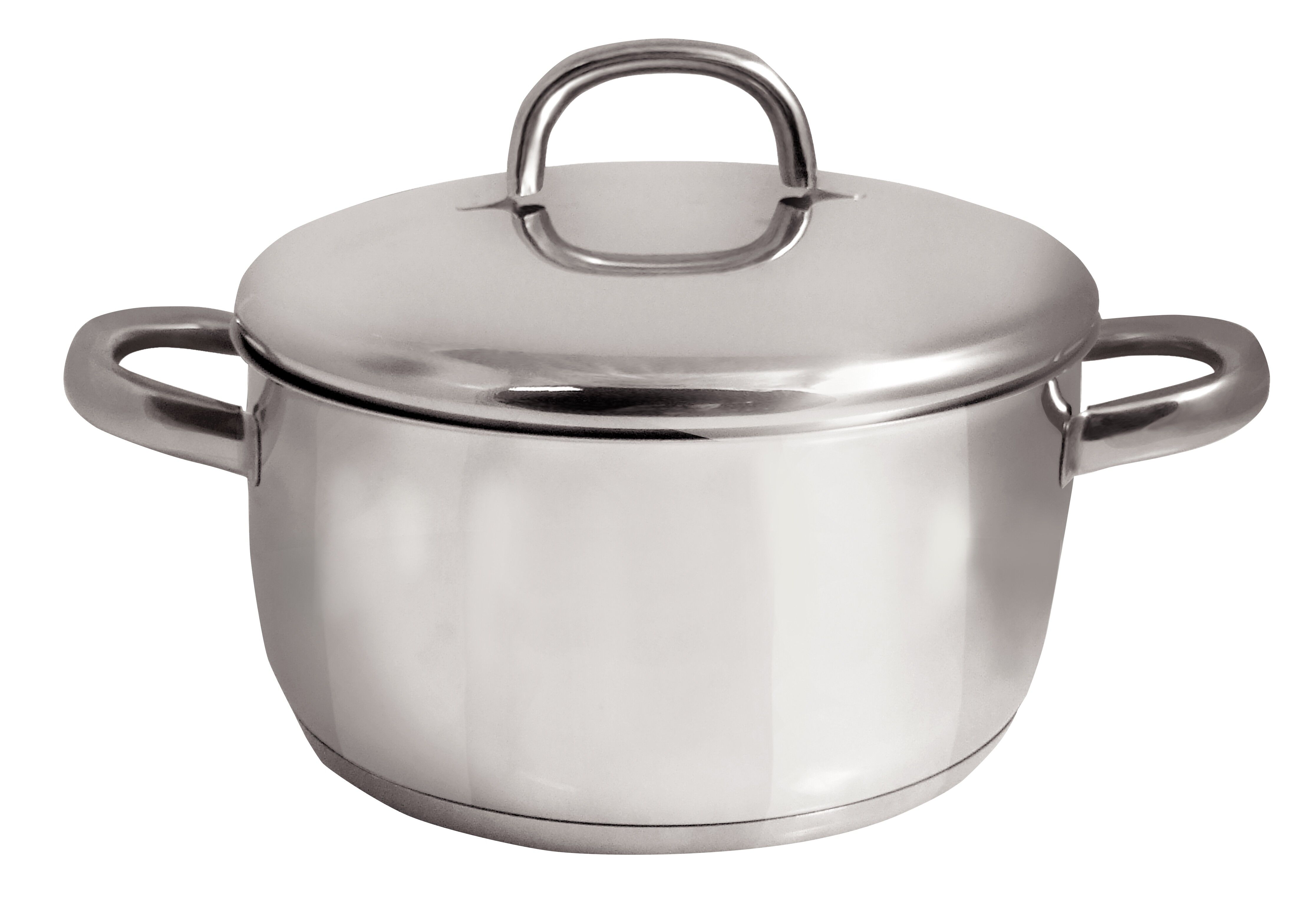 Achat CASSEROLE AVEC COUVERCLE INOX INDUCTION ALTI 2,2 LT-16CM en gros