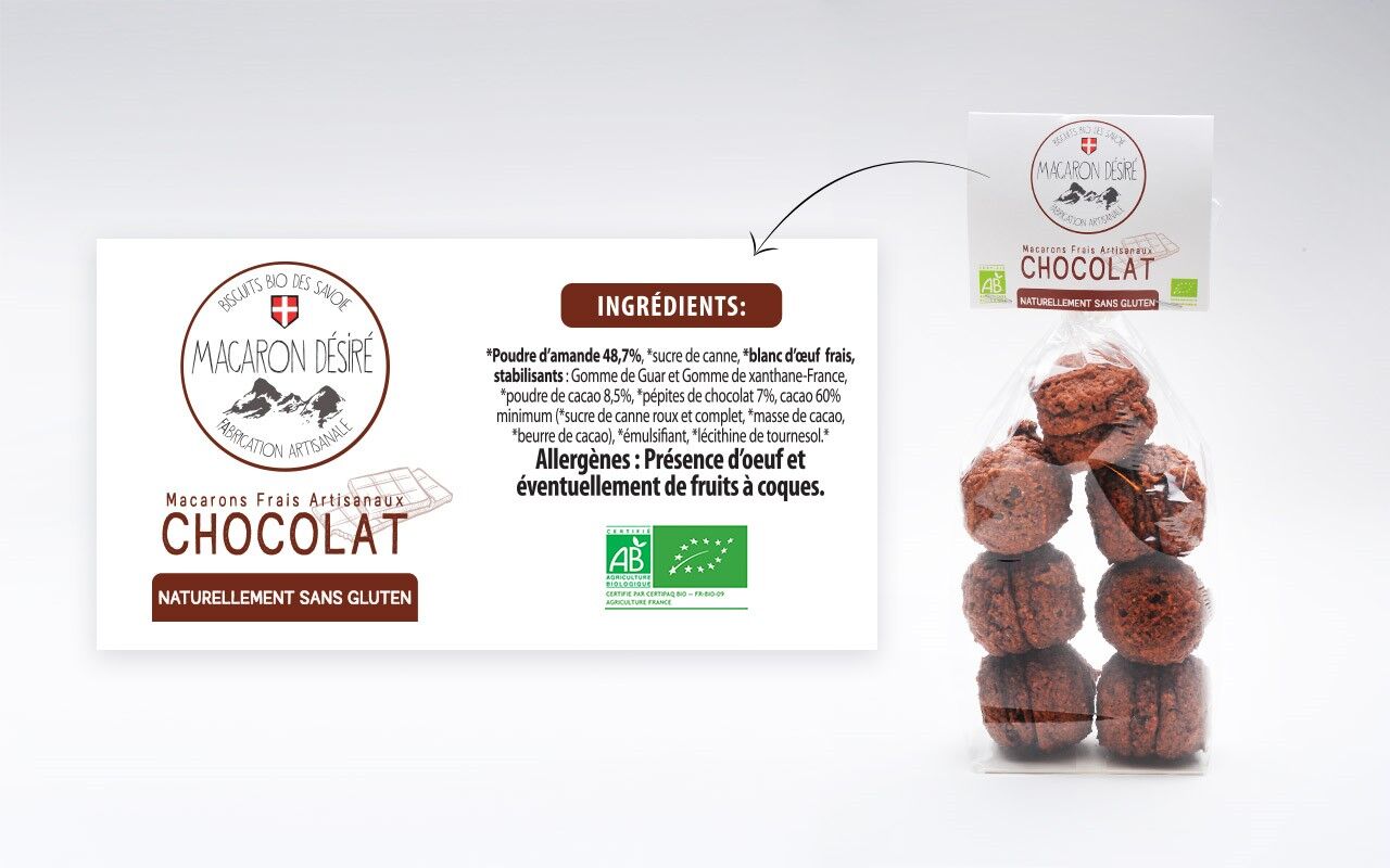 Buy wholesale Chocolate macaroons