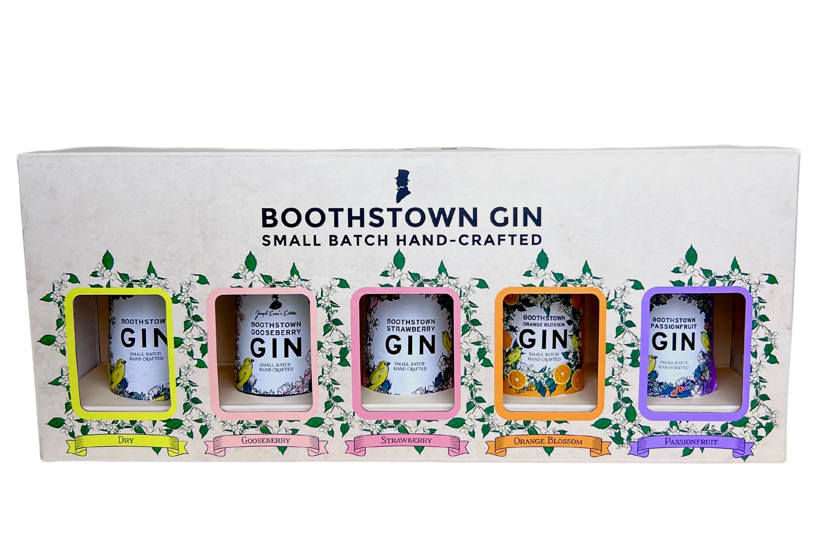Buy wholesale BOOTHSTOWN GIN MINIATURE GIFT SET 5X5CL