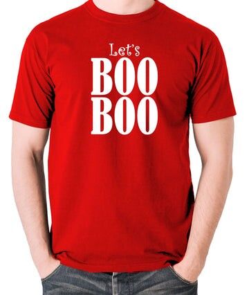 Buy wholesale The Worlds End Inspired T Shirt - Let's Boo Boo red