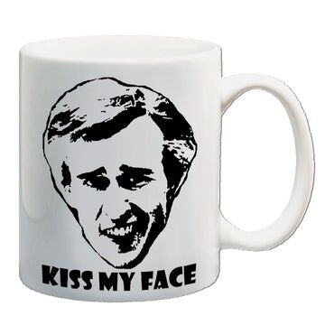 Buy wholesale Alan Partridge Inspired Mug - Kiss My Face