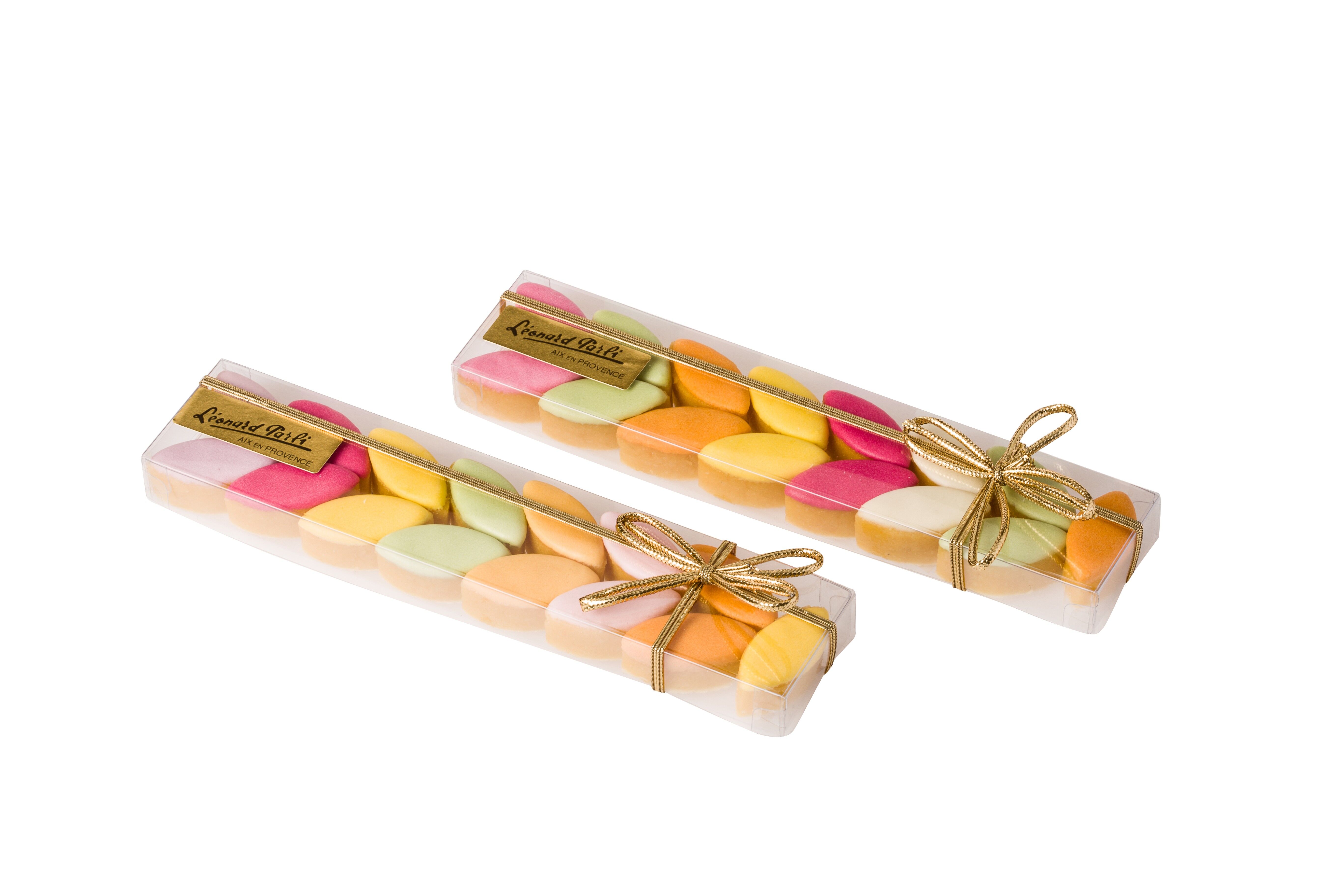 Achat Colored Mini Calissons strip - 100g - 15 Calissons en gros