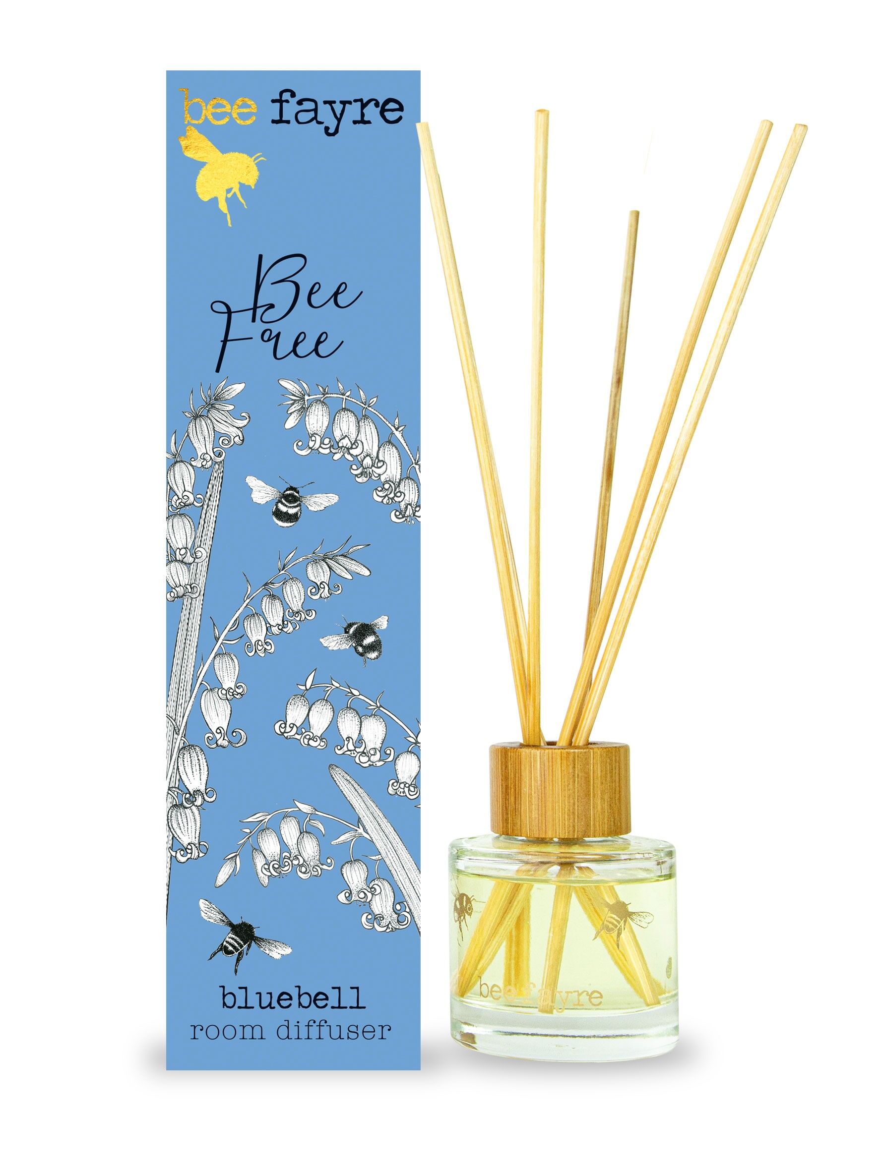 Buy wholesale Bee Free Bluebell Reed Diffuser-Tester